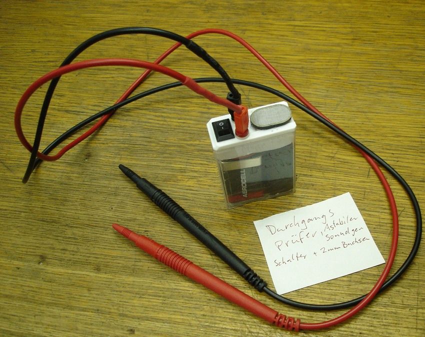 Simple Pocket Continuity Tester : 4 Steps (with Pictures) - Instructables