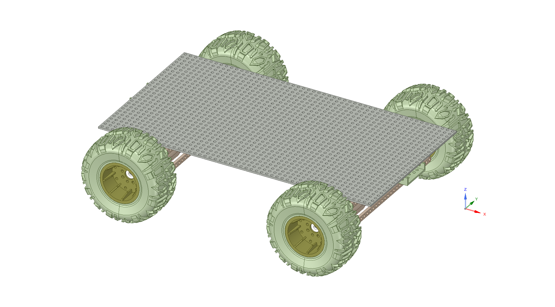 Minimal Four X 12 Volt Rover Chassis With GoBILDA : 10 Steps ...