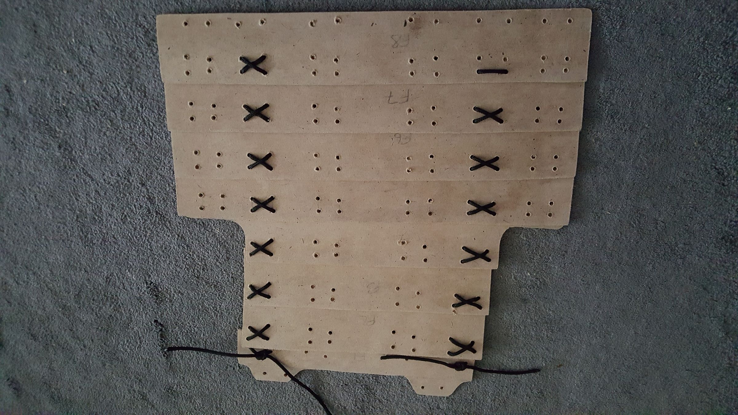 Hardboard Samurai Armour : 3 Steps - Instructables