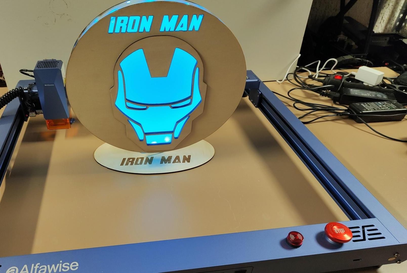 Iron Man RGB Frame : 12 Steps (with Pictures) - Instructables