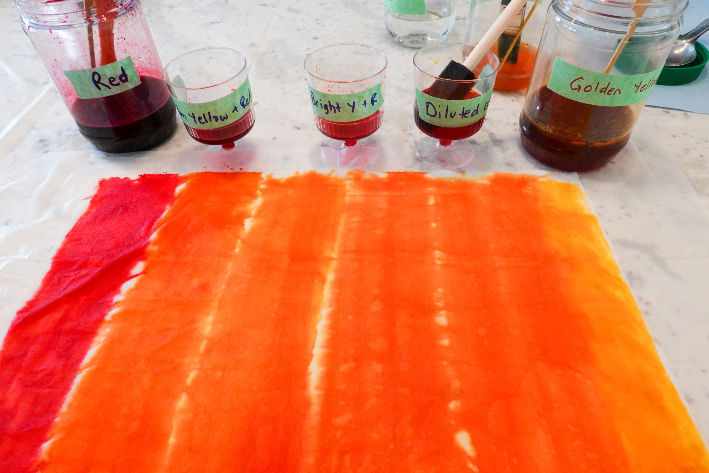 This Orange Is to Dye For! Adventures in Fabric Dyeing and Painting ...