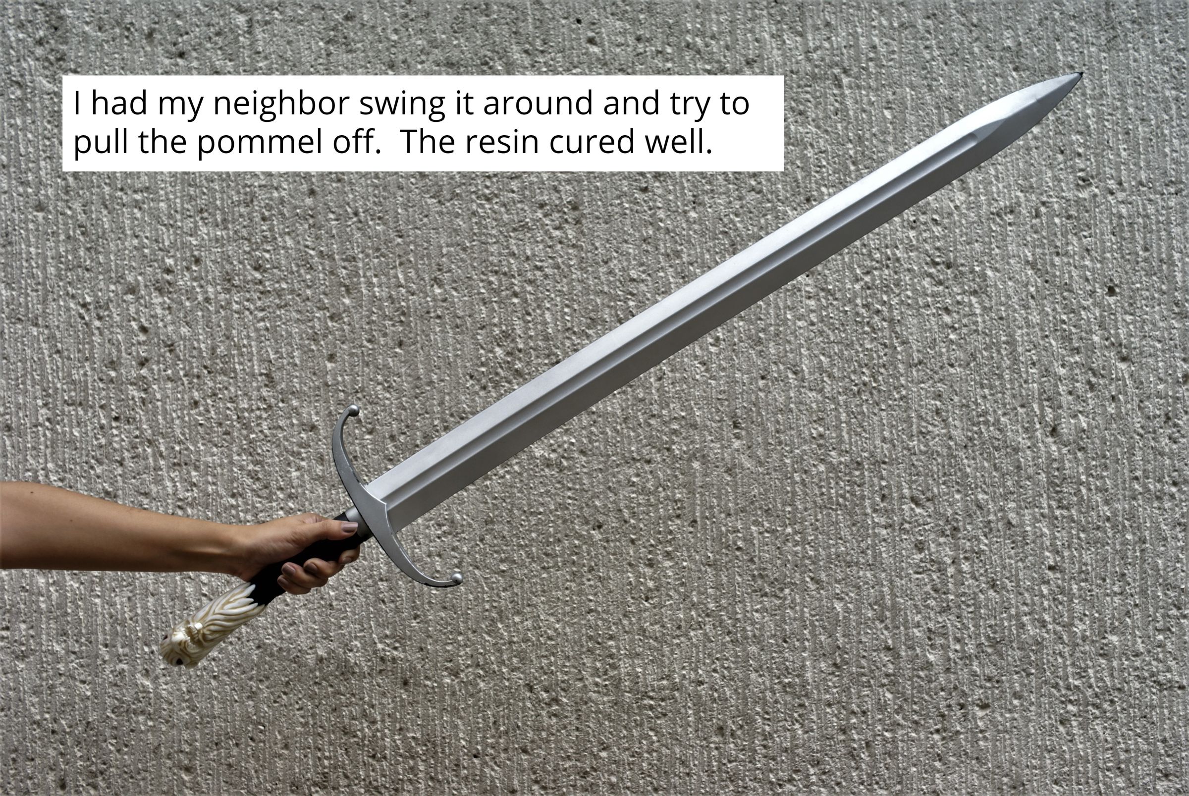 Resin Casting Jon Snow's Longclaw Direwolf Pommel : 15 Steps (with ...