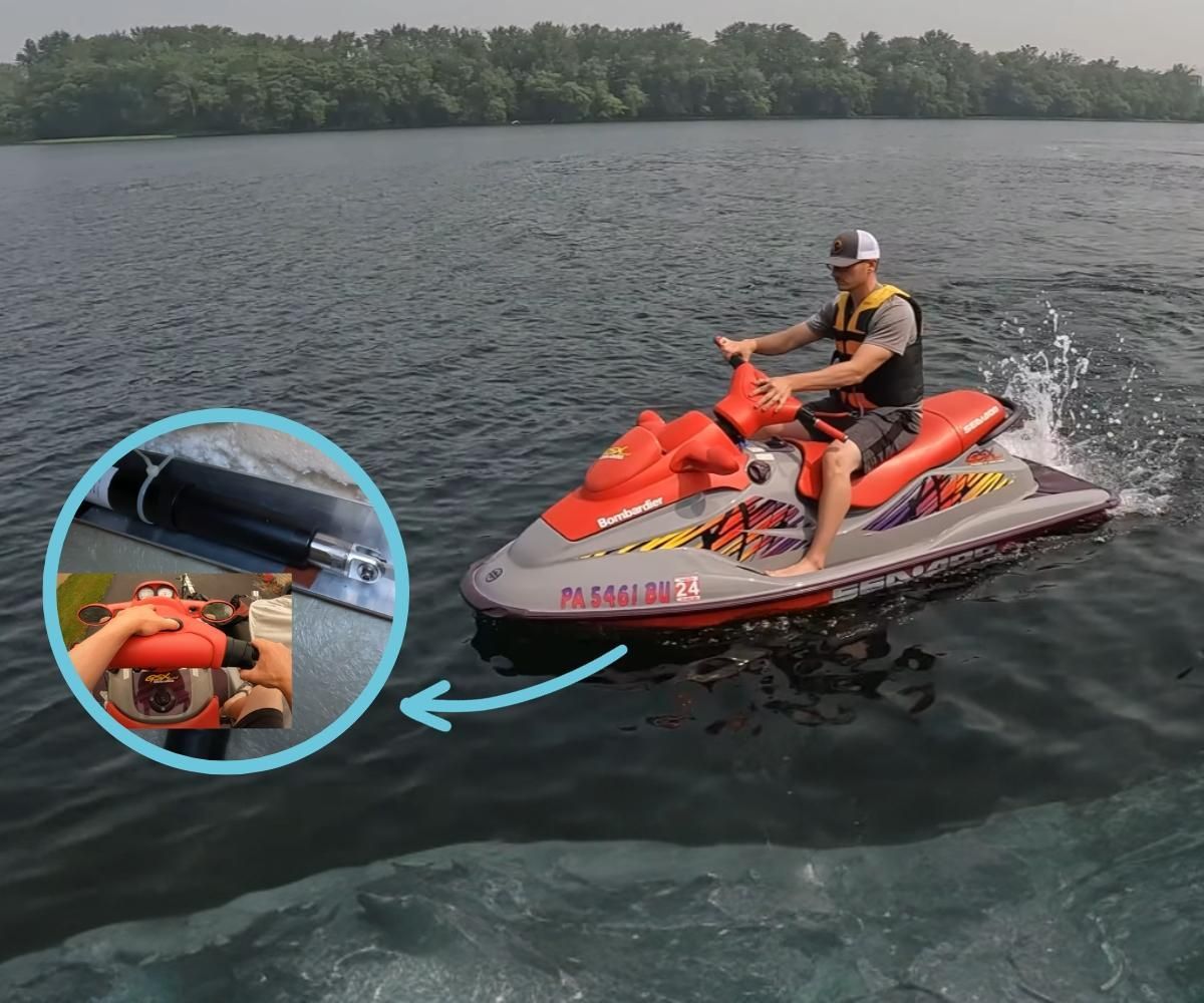Electric Reverse for Jet Ski Using Linear Actuators : 8 Steps ...