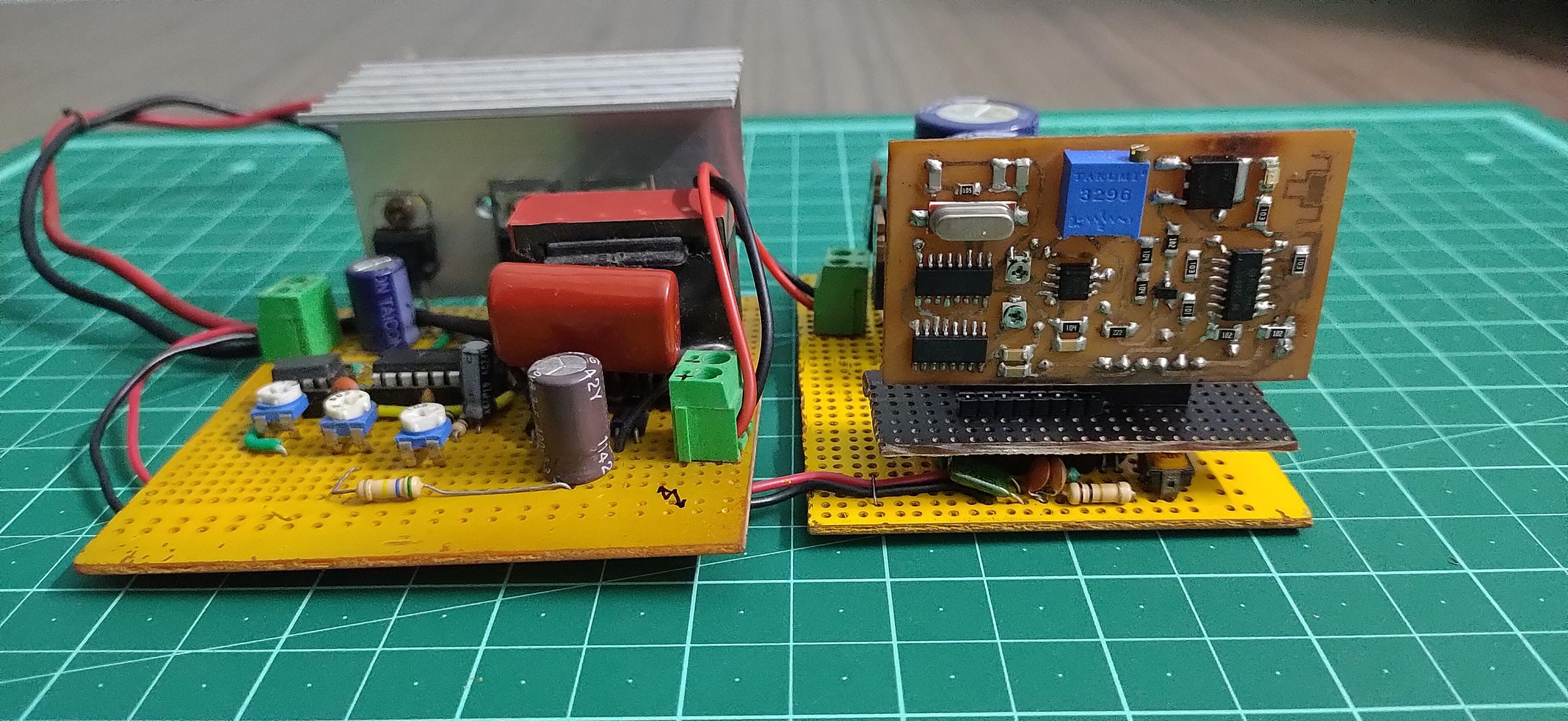 200W Modified Square Wave Inverter With Crystal Control : 10 Steps ...