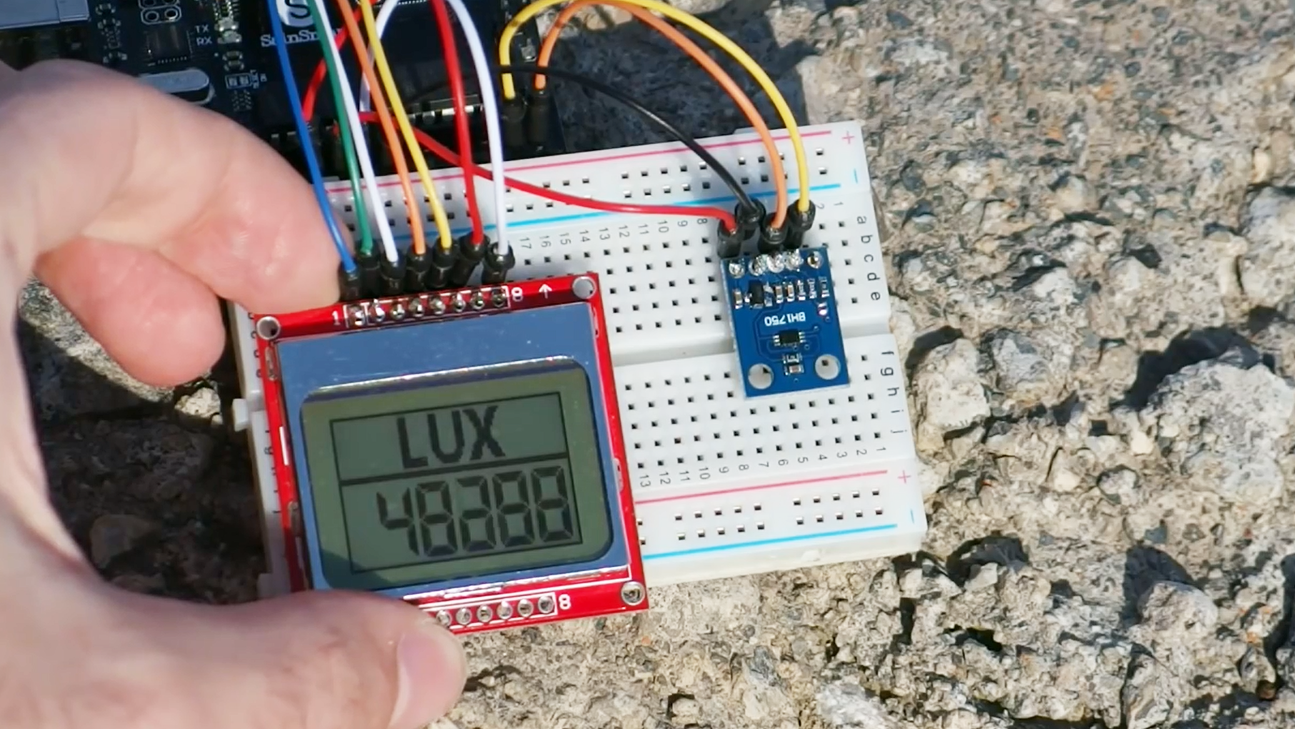 Arduino DIY Light Meter With BH1750 Sensor : 6 Steps (with Pictures ...