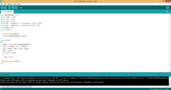 Diy Voltmeter Using Arduino And Processing 4 Steps Instructables
