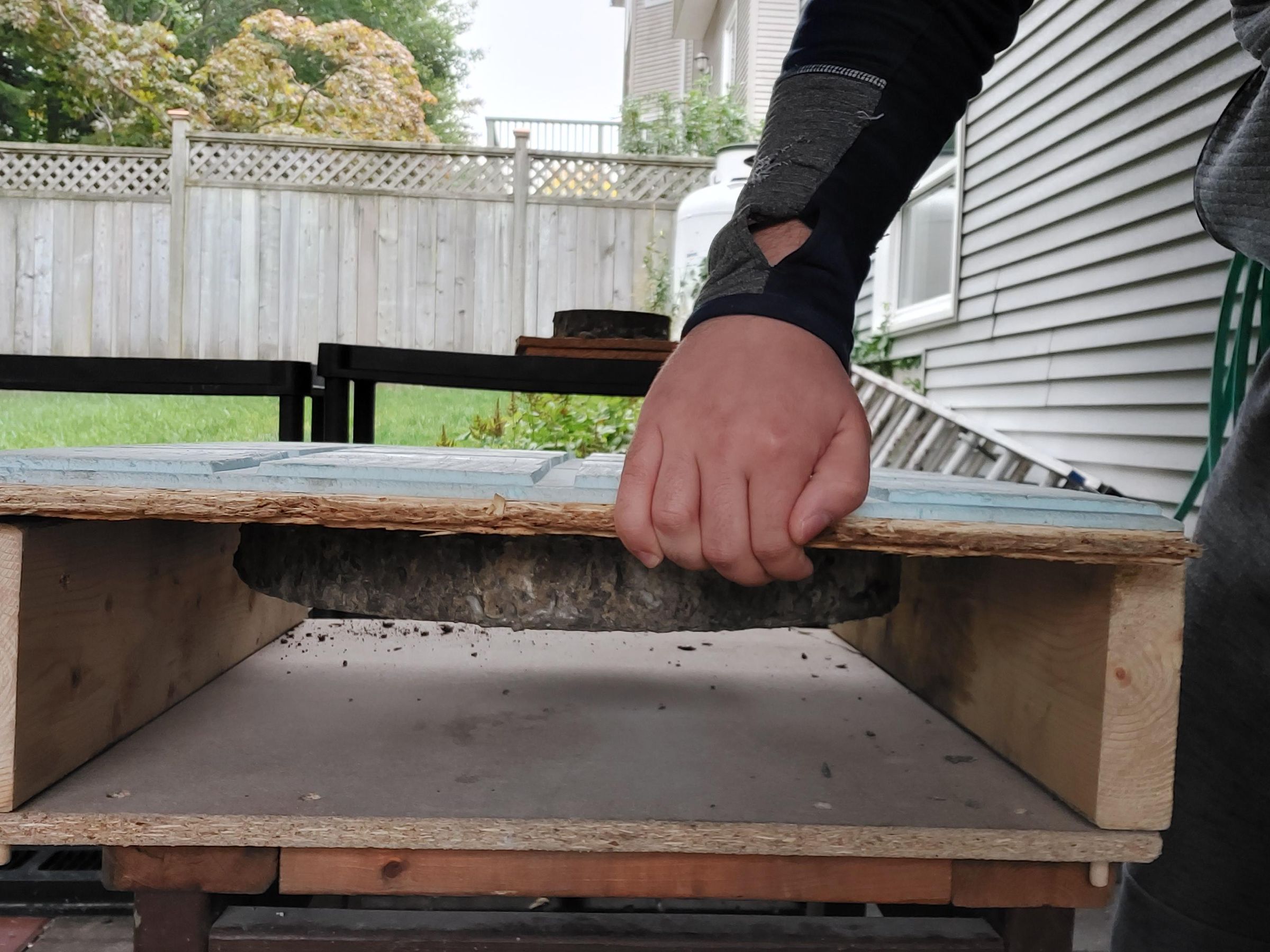 How to Make Olympic Concrete Weight Plates Homemade Guide : 5 Steps ...