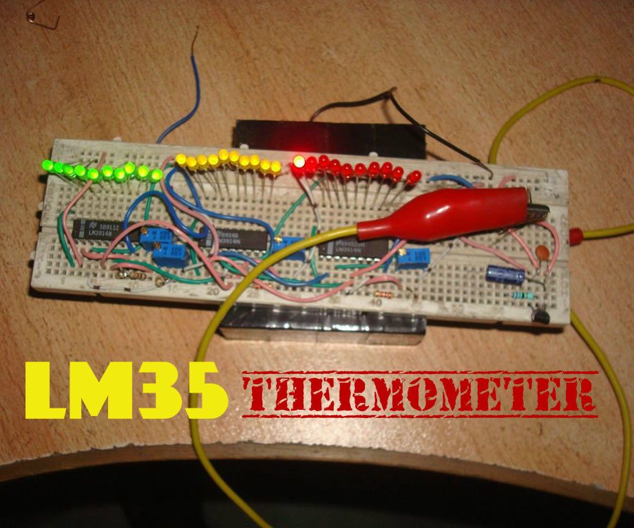 LM 35 Thermometer : 9 Steps - Instructables