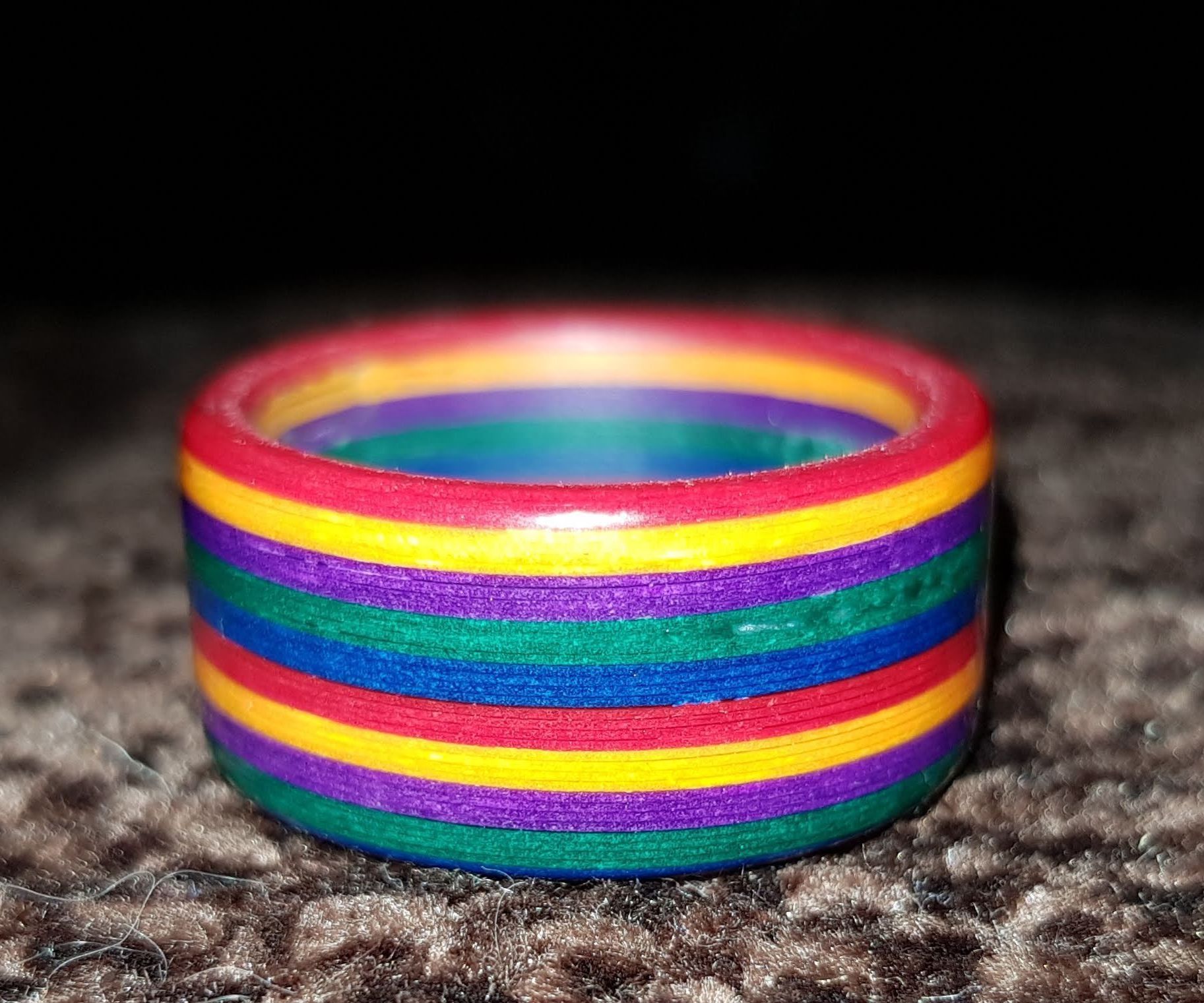 Make a Ring From Card Micarta : 5 Steps (with Pictures) - Instructables