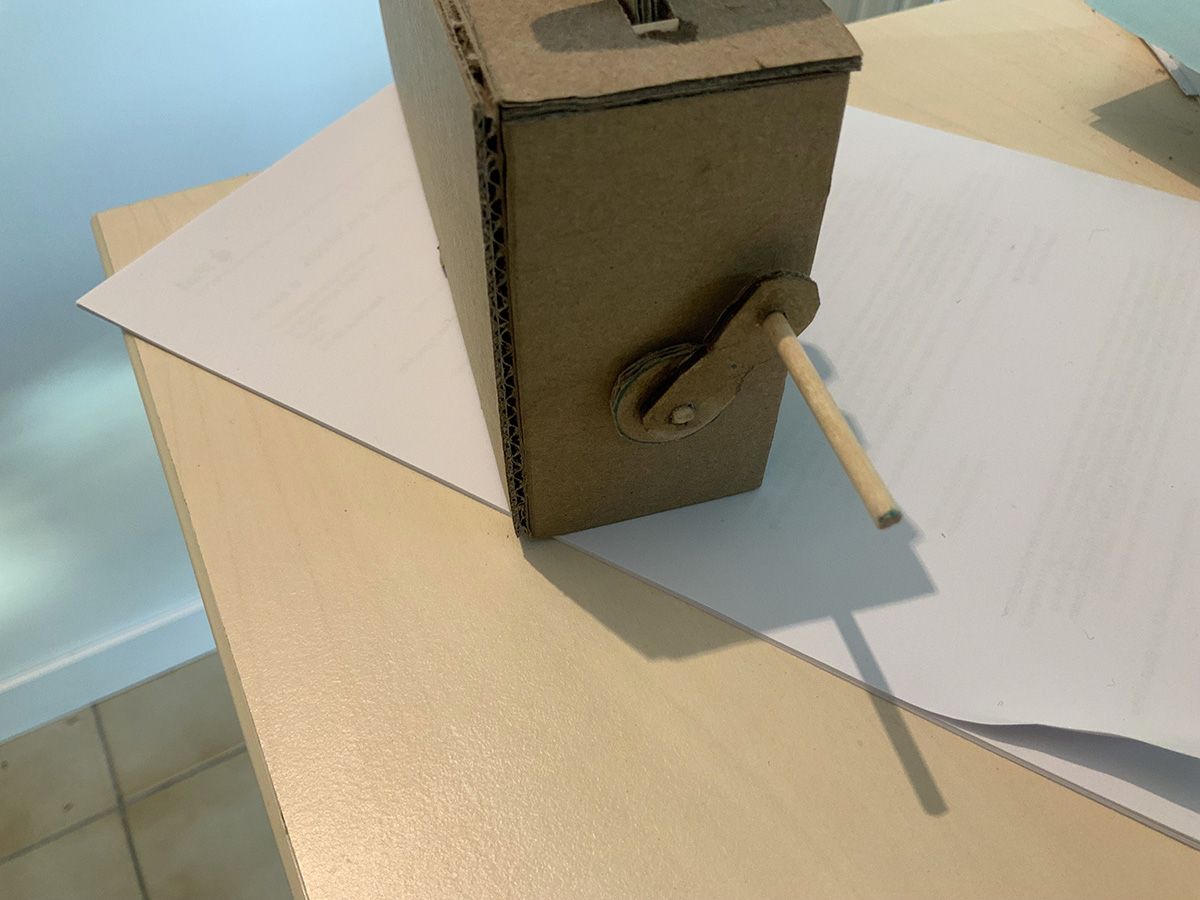 Cardboard Mechanical Toy : 8 Steps (with Pictures) - Instructables