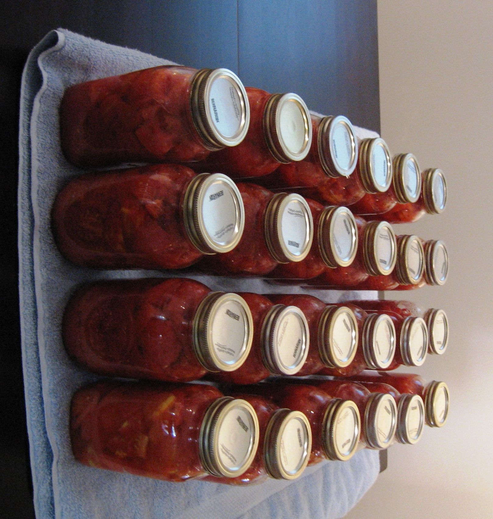 Roma Sunday - 15 Minute Pressure Canned Roma Tomatoes Without Water or ...