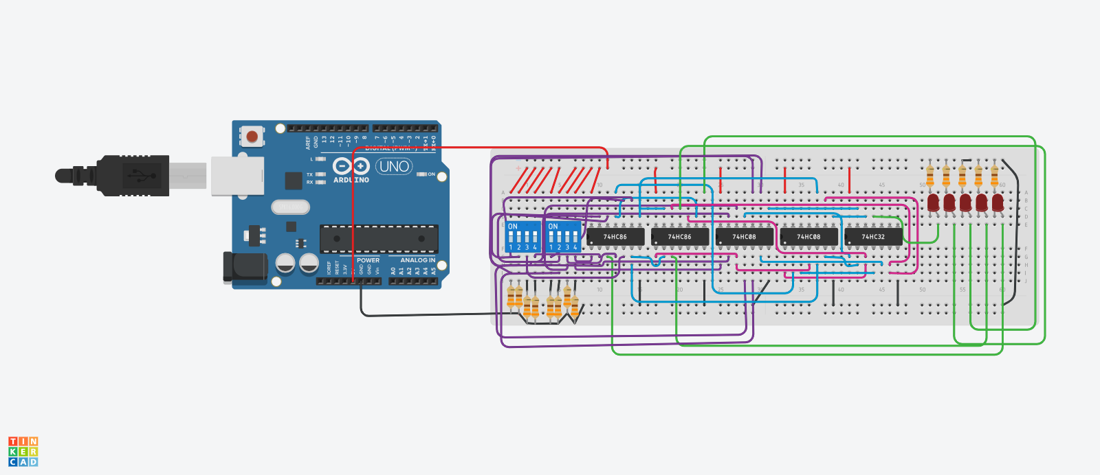 4 Bit-Adder Project : 8 Steps - Instructables