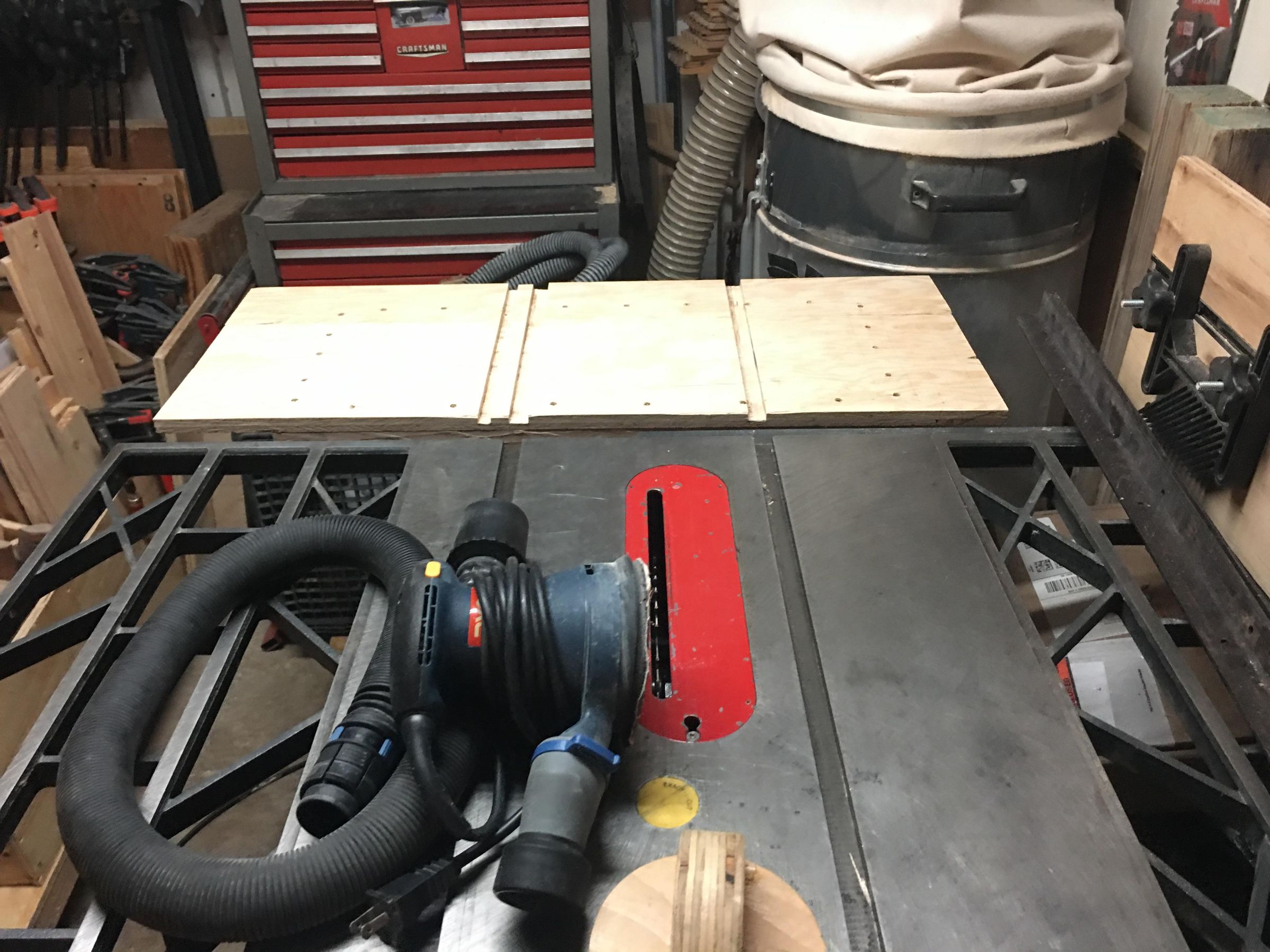 Height-Adjustable Outfeed Worktable : 11 Steps (with Pictures ...