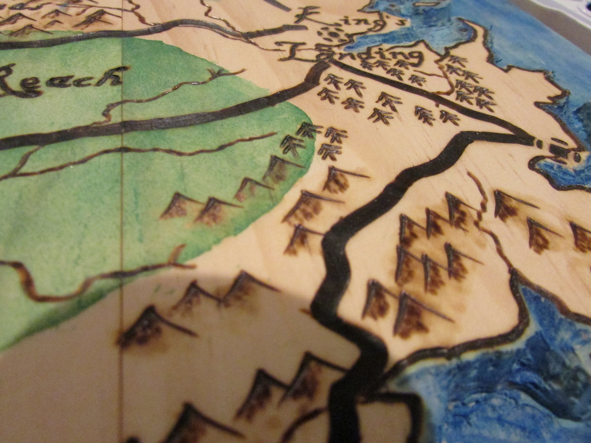 Game of Thrones Painted Table / 3D Map : 7 Steps (with Pictures ...