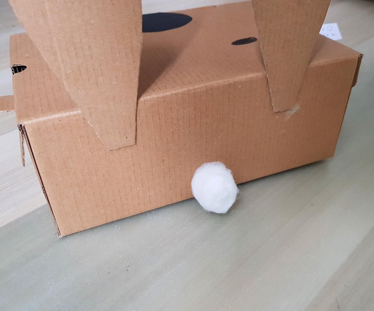 Shoebox Easter Bunny (breakfast / Gift Package) : 5 Steps (with ...