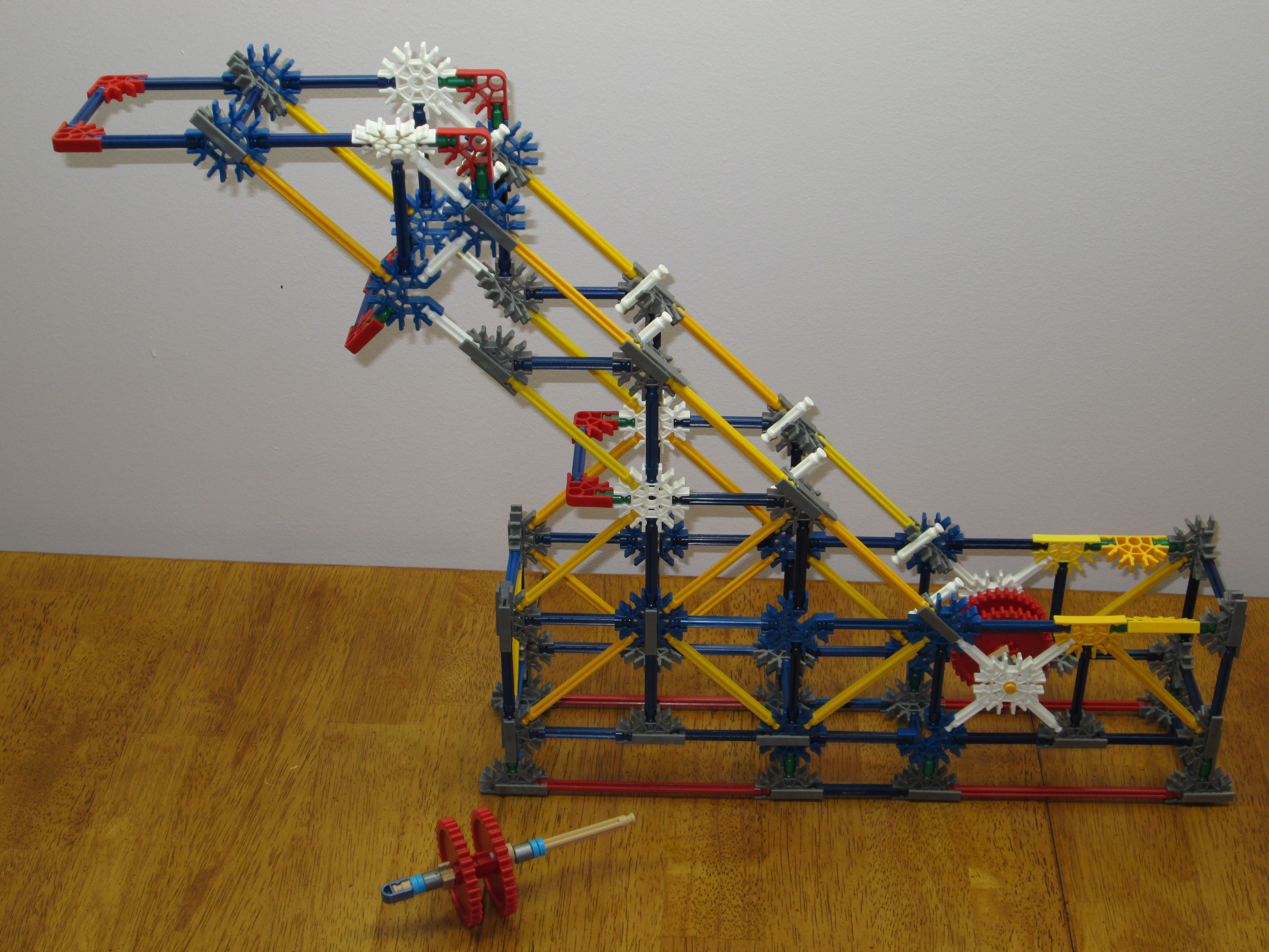 K'nex Incline Chain Lift Junior : 6 Steps (with Pictures) - Instructables