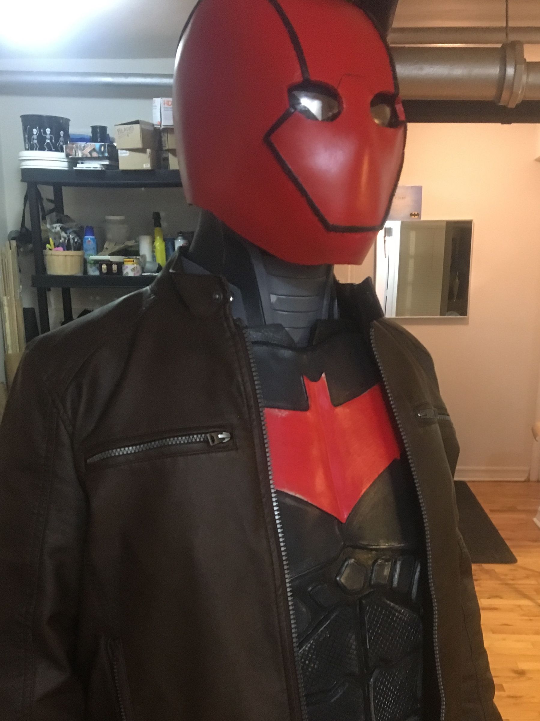 How to Make a Batman: Red Hood Costume Version 3.0 : 6 Steps ...