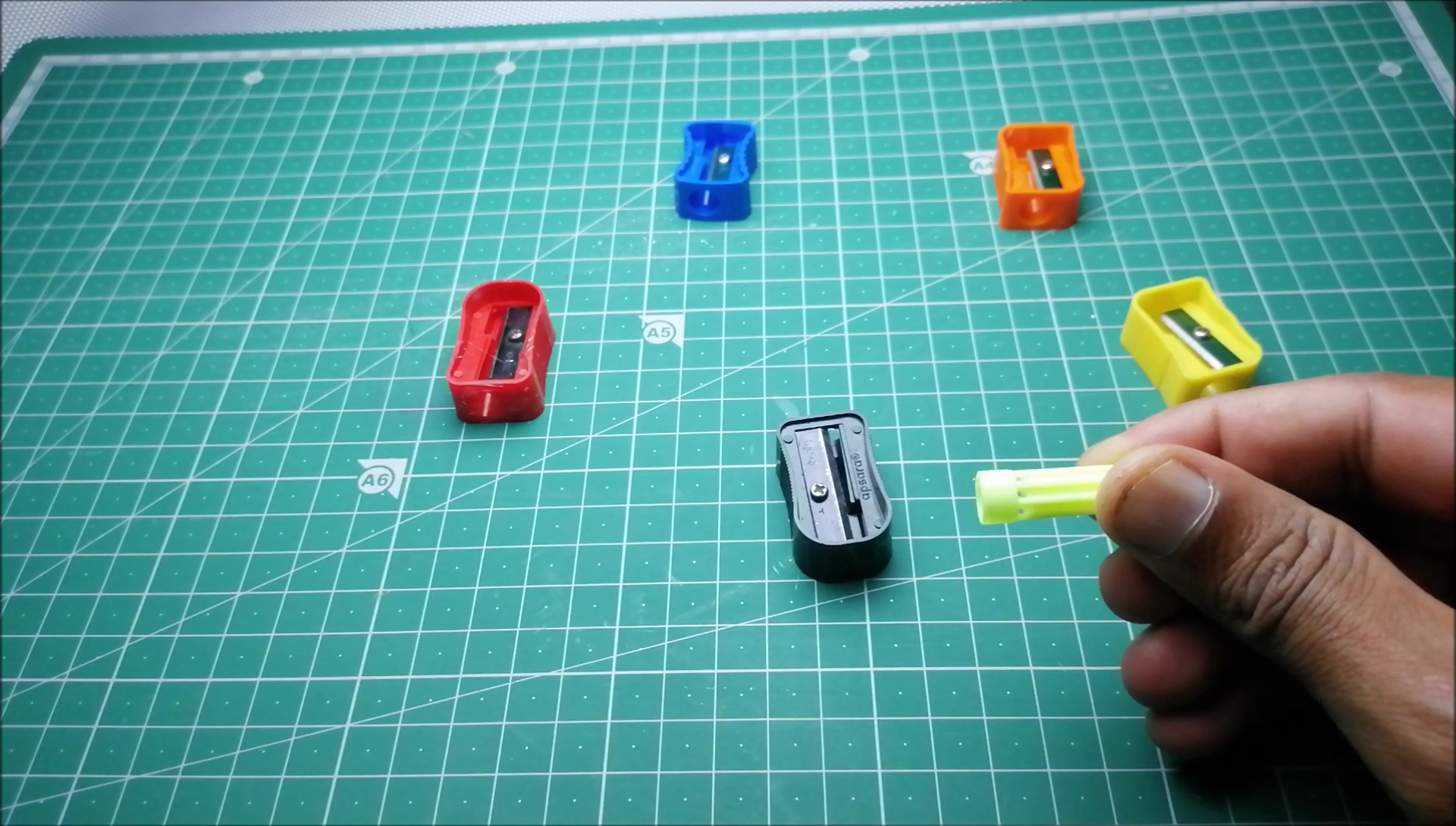 How to Make Automatic Pencil Sharpener Using Recycled Materials : 5 ...