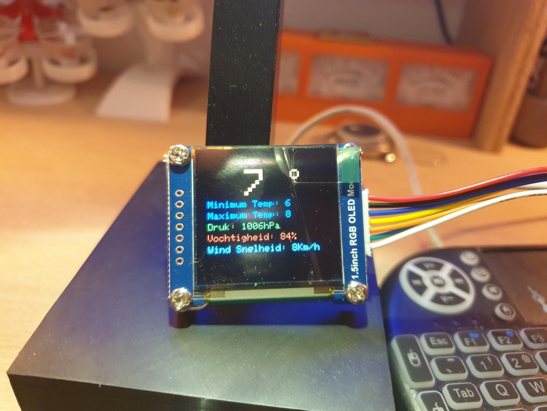 Mini-TV Weather Station With the ESP32!! : 4 Steps (with Pictures ...