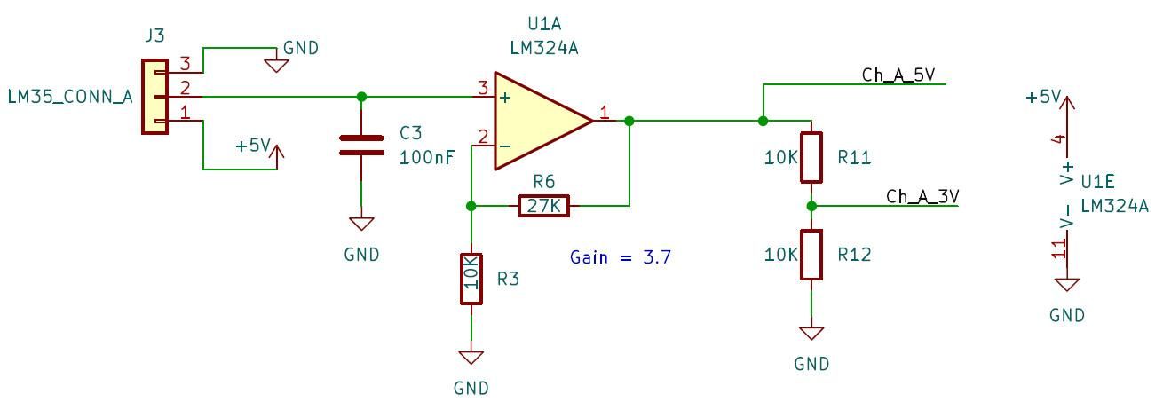 Building a 4 Channel LM35 Temperature Sensor Amplifier for Arduino ...