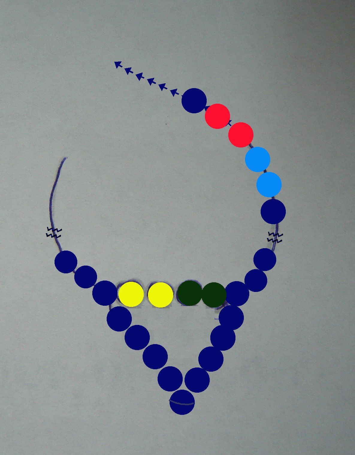 The Double Helix -Glass Bead DNA Model V2.0 : 6 Steps (with Pictures ...