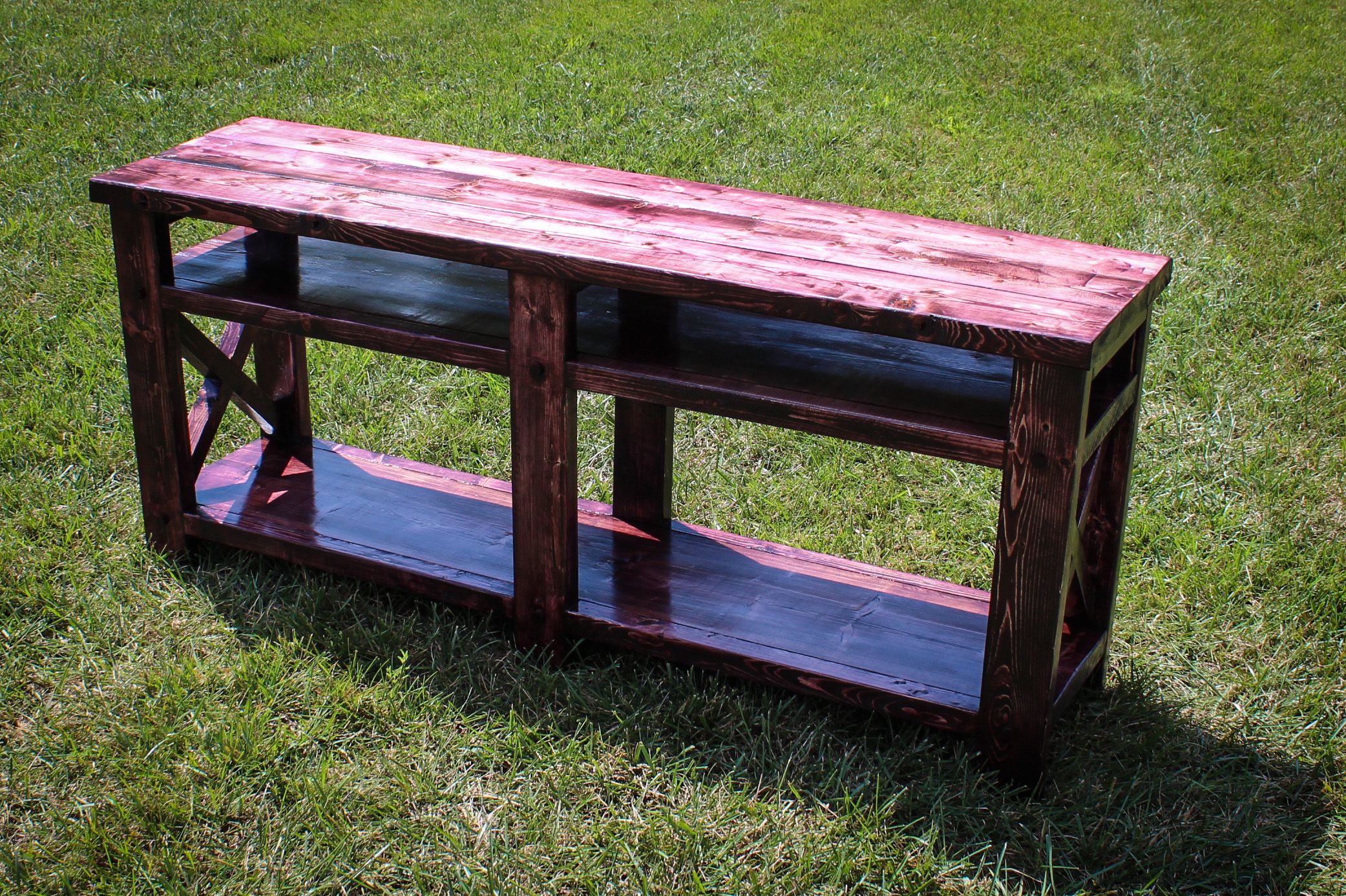 Rustic TV Stand : 23 Steps (with Pictures) - Instructables