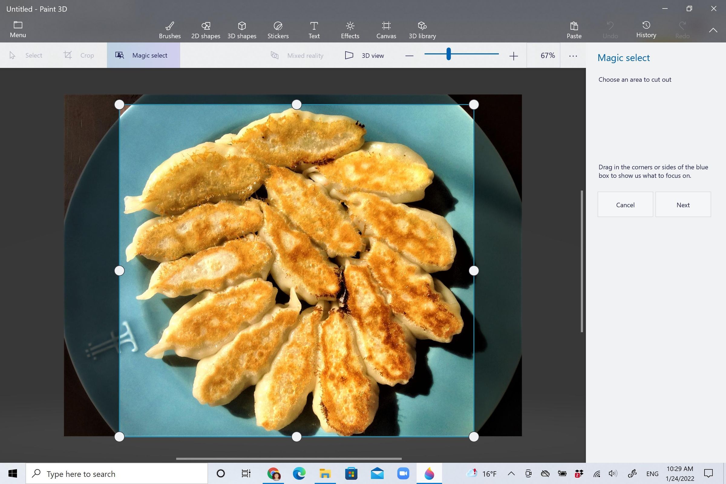 How to Use Magical Select in Paint 3D and PowerPoint Editing Photos : 5 ...