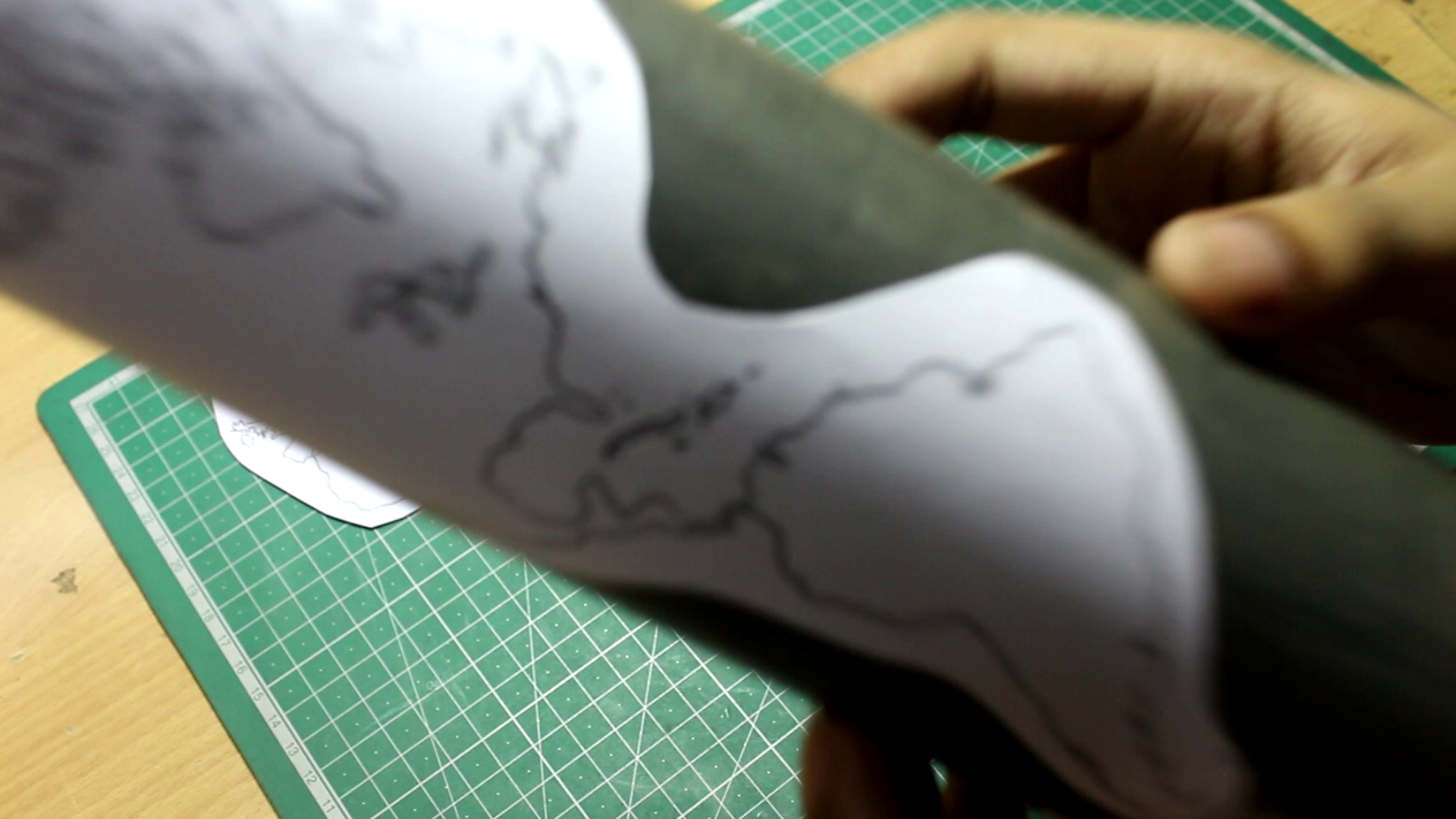 Backlit World Map From an Old PVC Pipe : 15 Steps (with Pictures ...