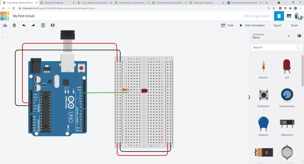 How to Teach an Online Circuits Class With Tinkercad : 11 Steps (with ...