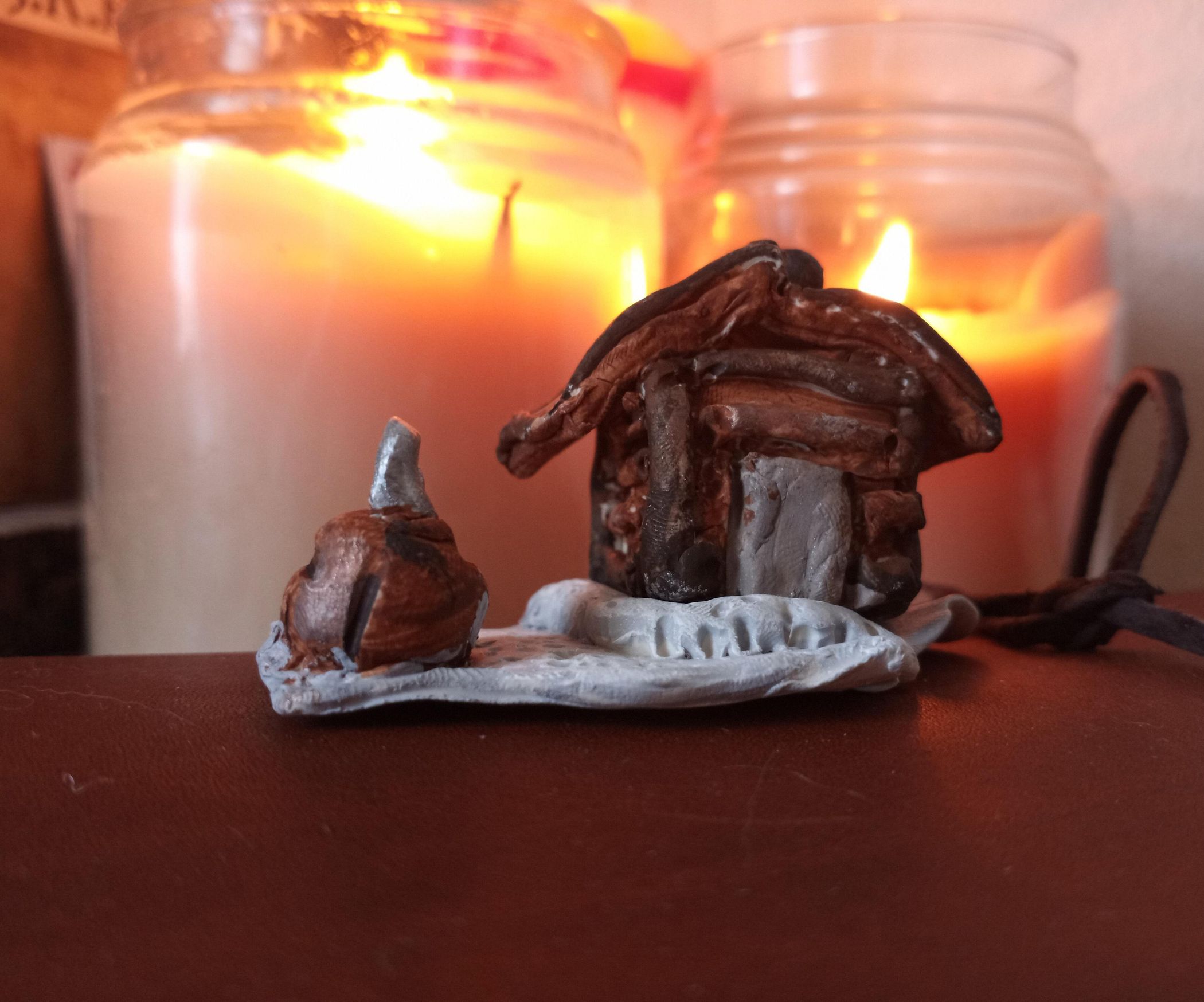 Small Painted Clay Cabin : 5 Steps - Instructables