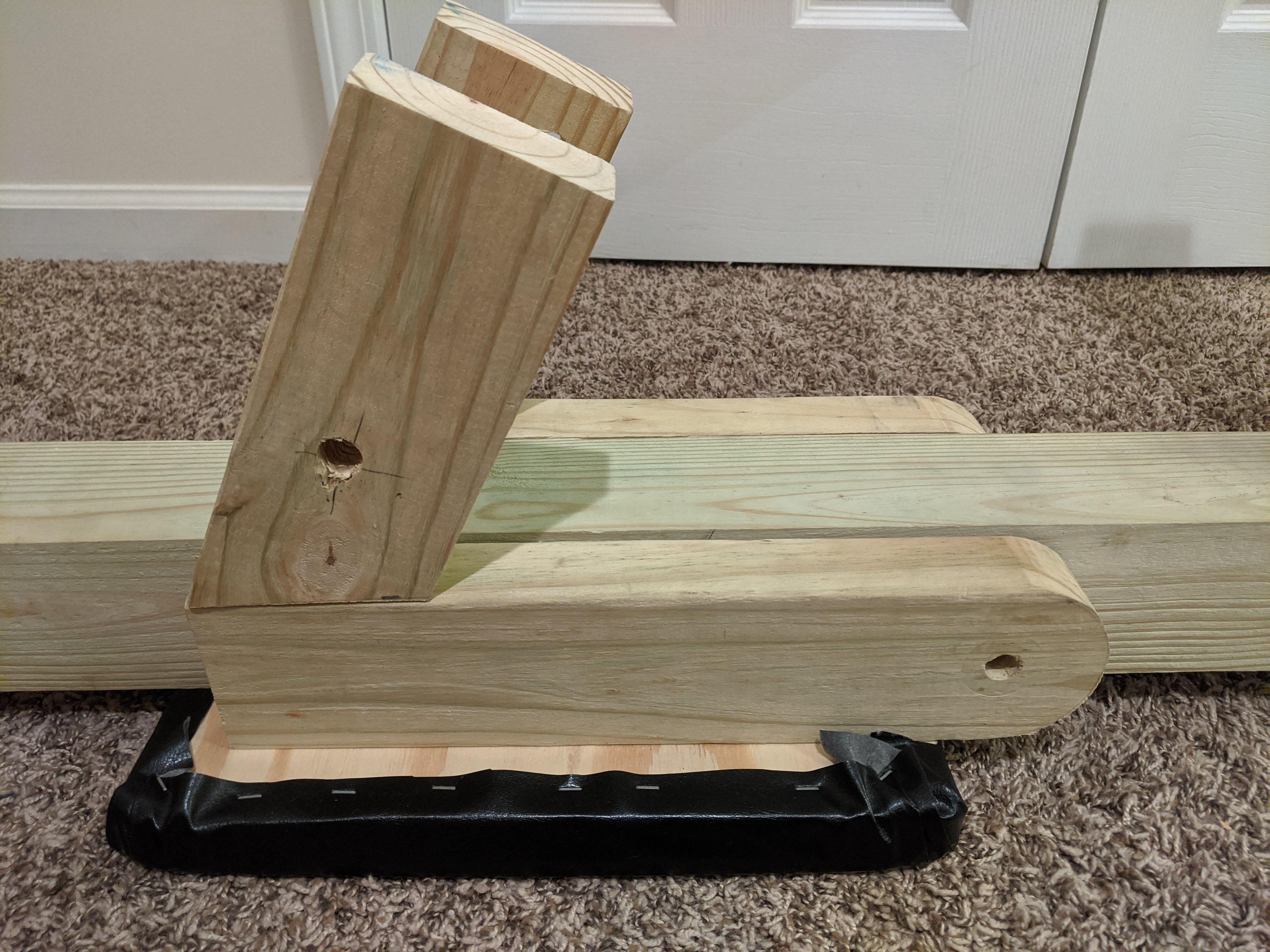 DIY Adjustable Wooden Weightlifting Bench : 12 Steps (with Pictures ...