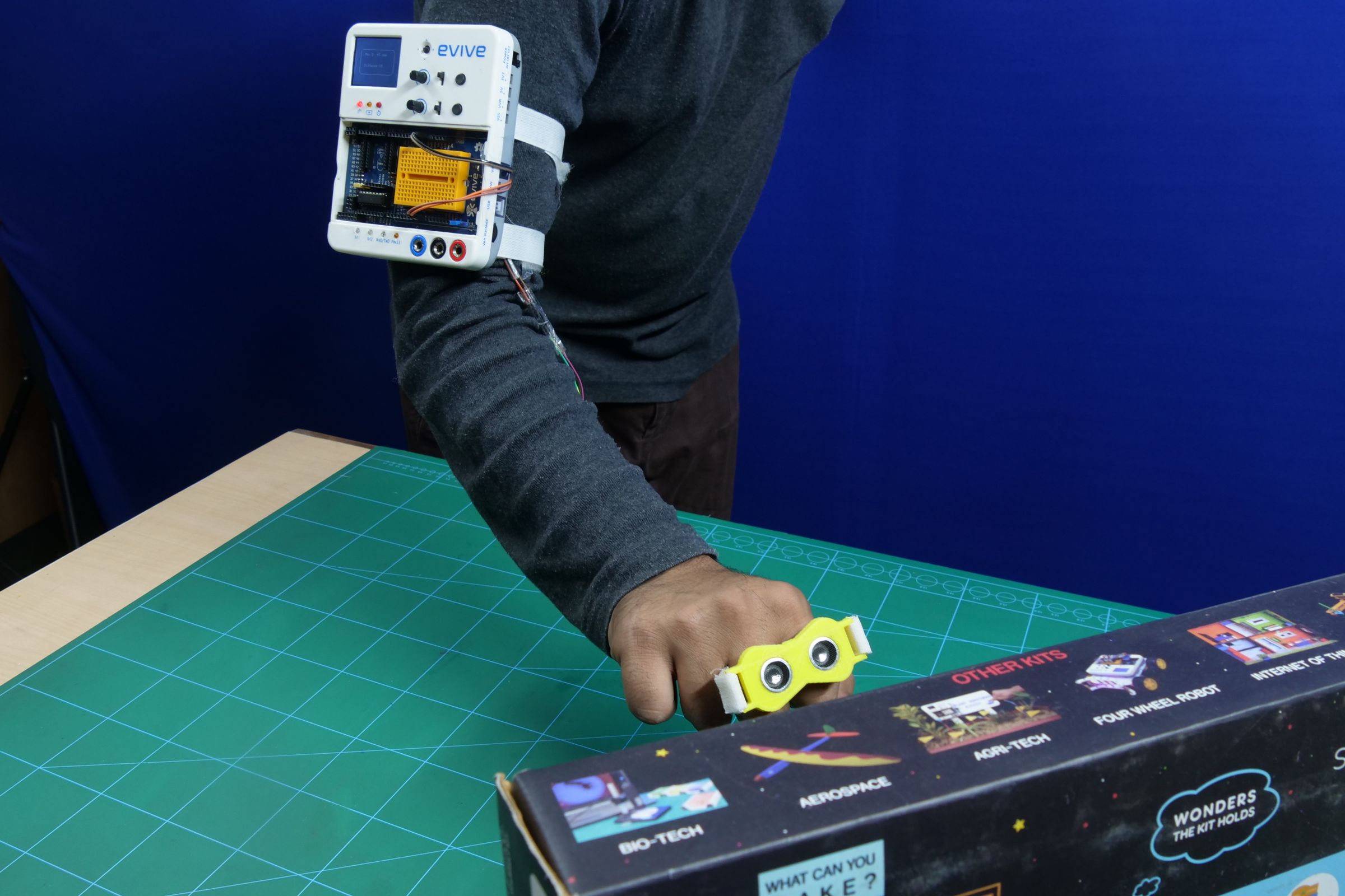 Obstacle Detector Wrist Band for Visually Impaired People : 7 Steps - Instructables