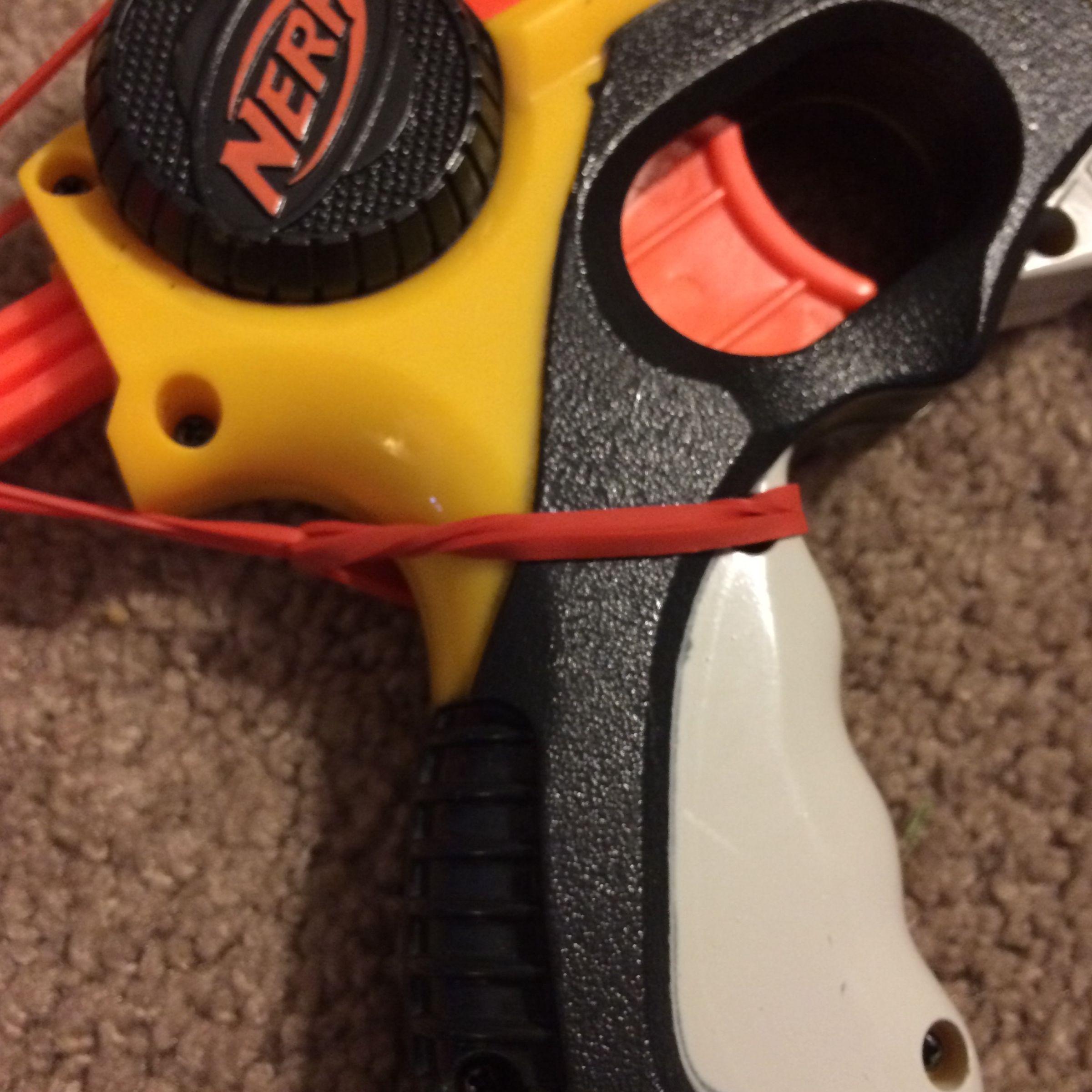 How to Modify a Nerf Nite Finder With Rubberbands : 7 Steps - Instructables