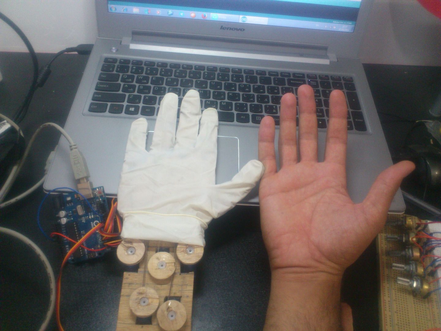 Hand Control by Arduino Uno : 6 Steps - Instructables