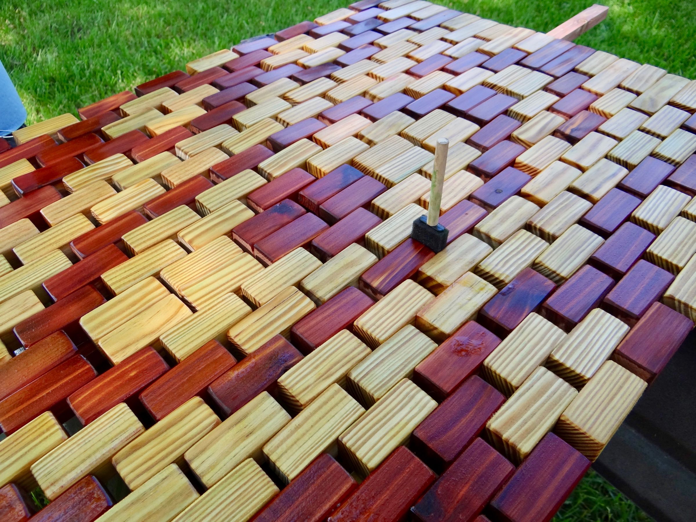 Mosaic Wooden Rope Mat : 8 Steps (with Pictures) - Instructables