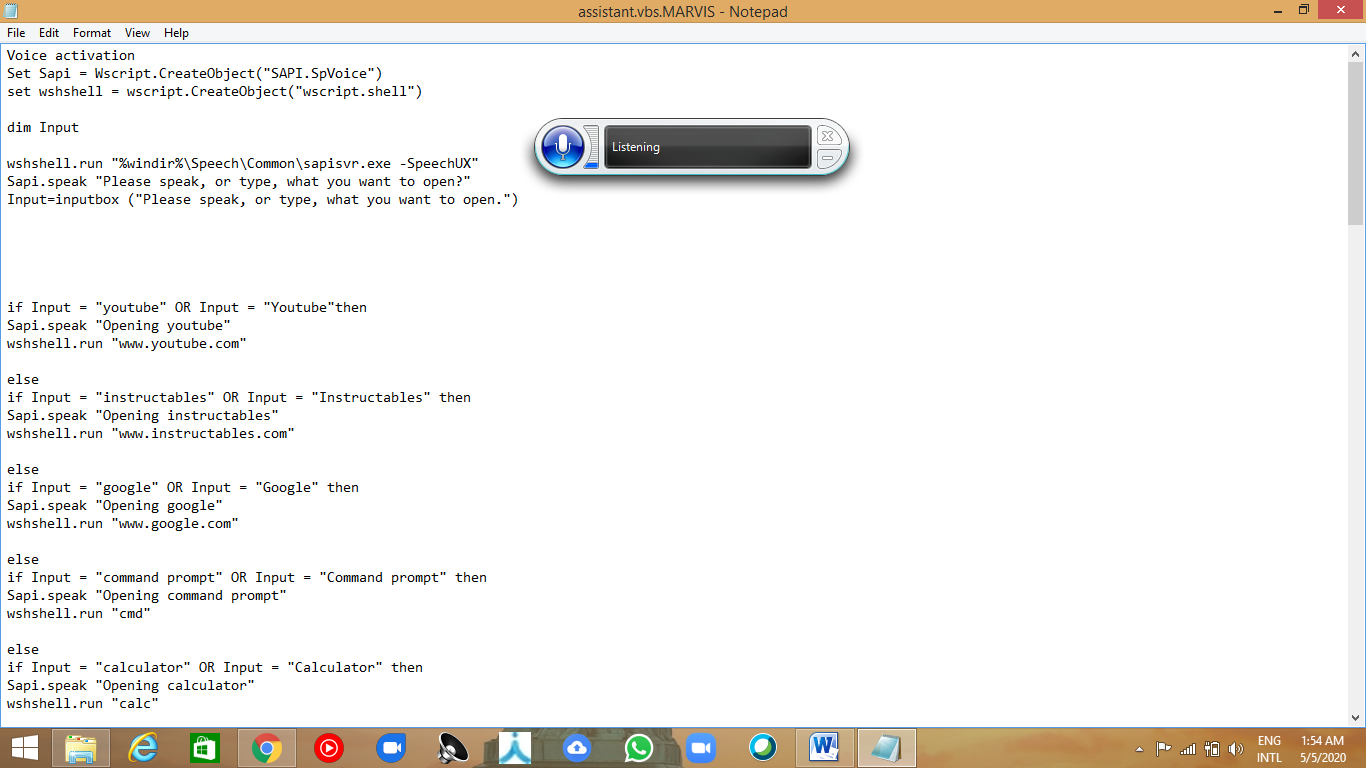 Make an Assistant for Your Computer in 5 Minutes : 8 Steps - Instructables
