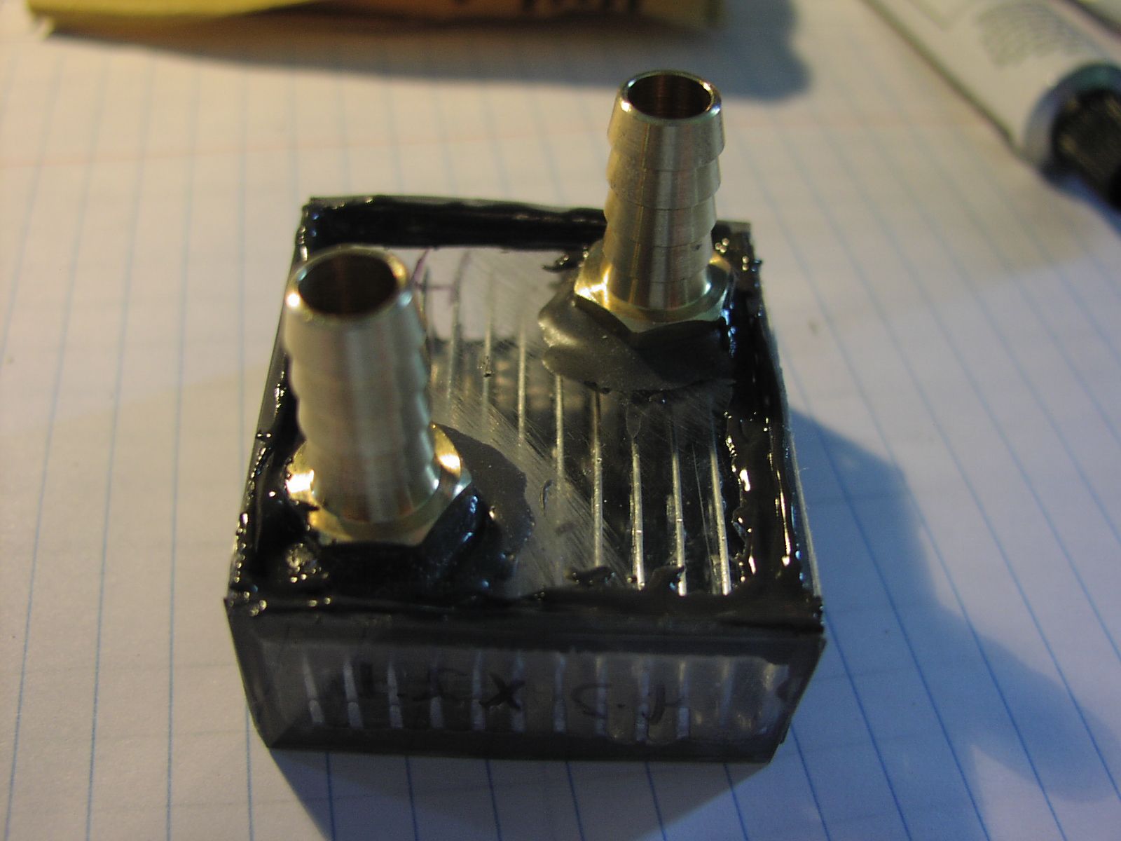 Make a Water Block Out of a Heatsink for Less Than $20! : 7 Steps ...