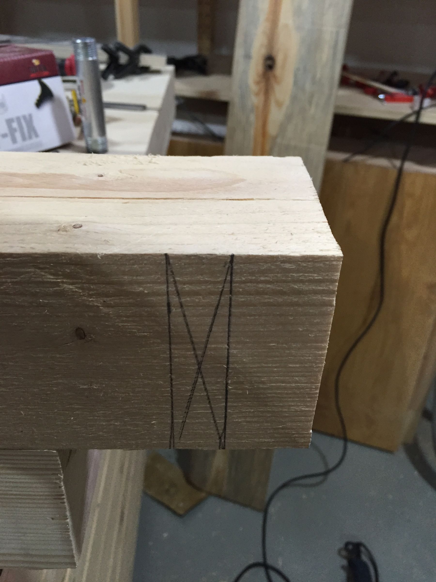 Leg for a Wooden Table (incredible Strength) : 7 Steps (with Pictures ...