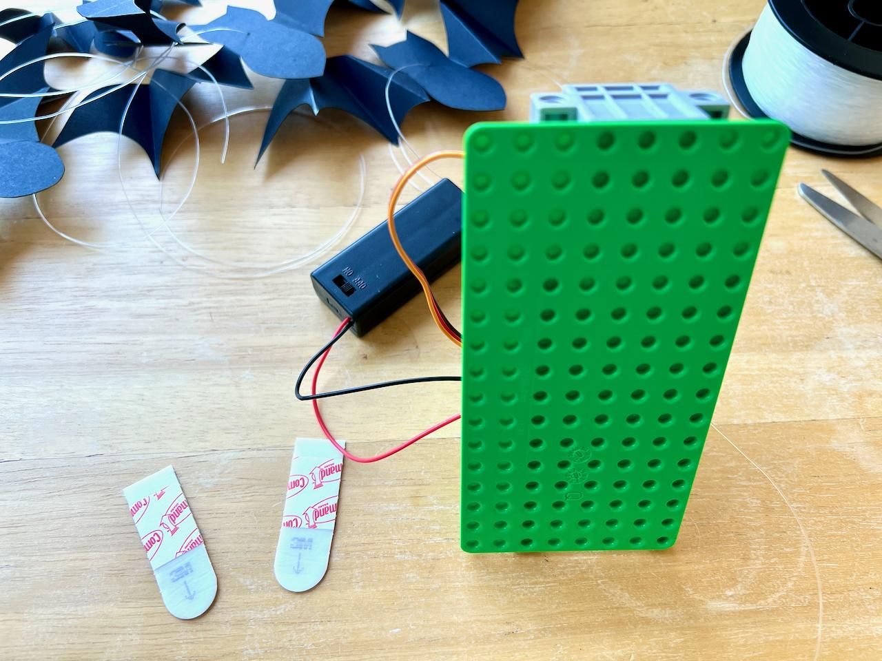Bat Attack! Flying Paper Bats With Micro:bit and Motor : 12 Steps (with ...