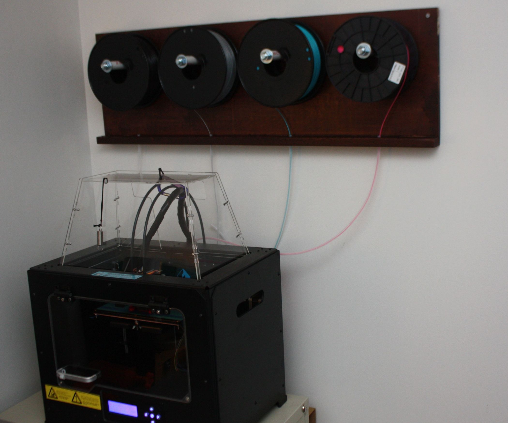4 Roll Filament Quick Loader : 7 Steps - Instructables
