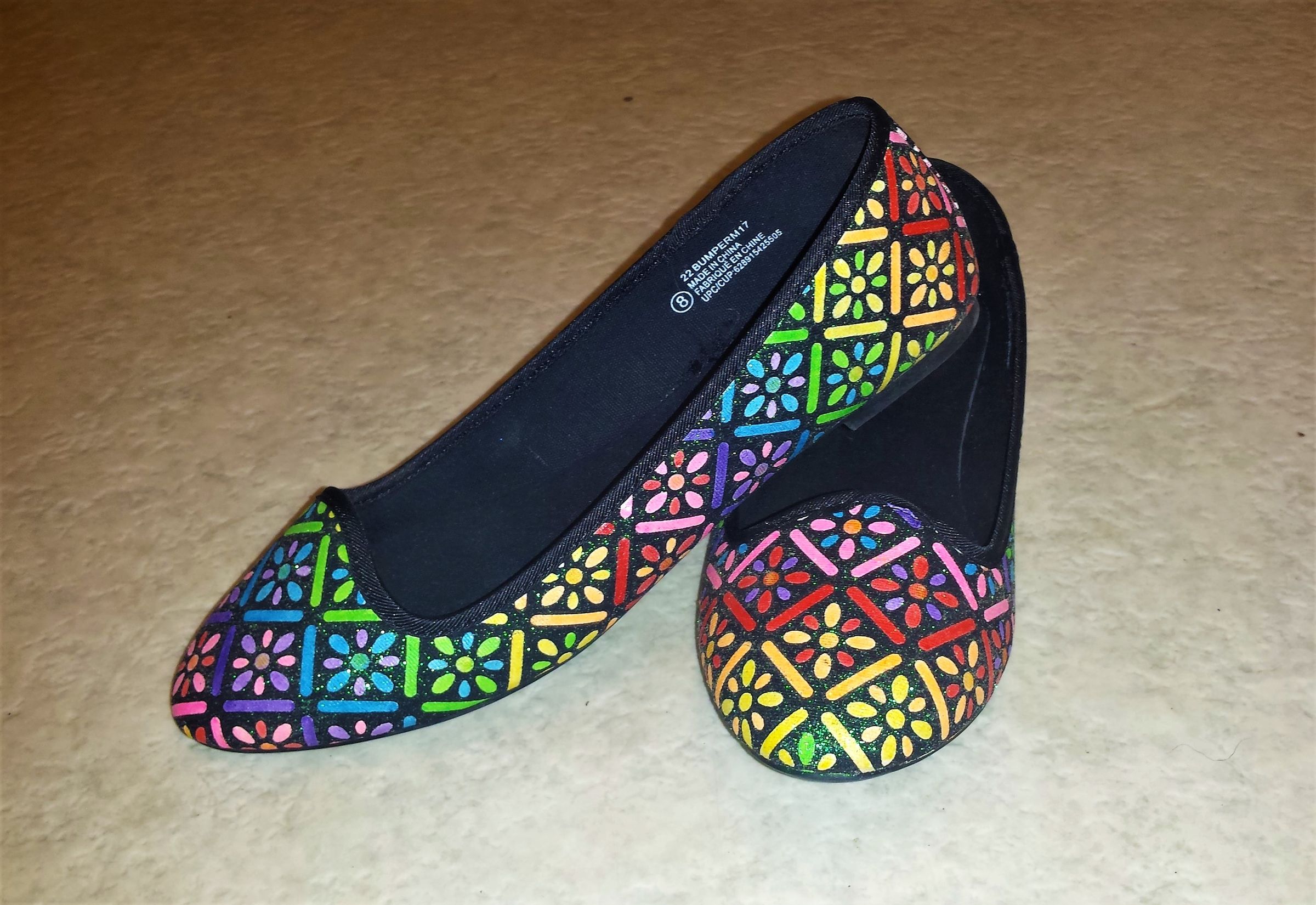 Rainbow Glitter Shoes : 4 Steps (with Pictures) - Instructables