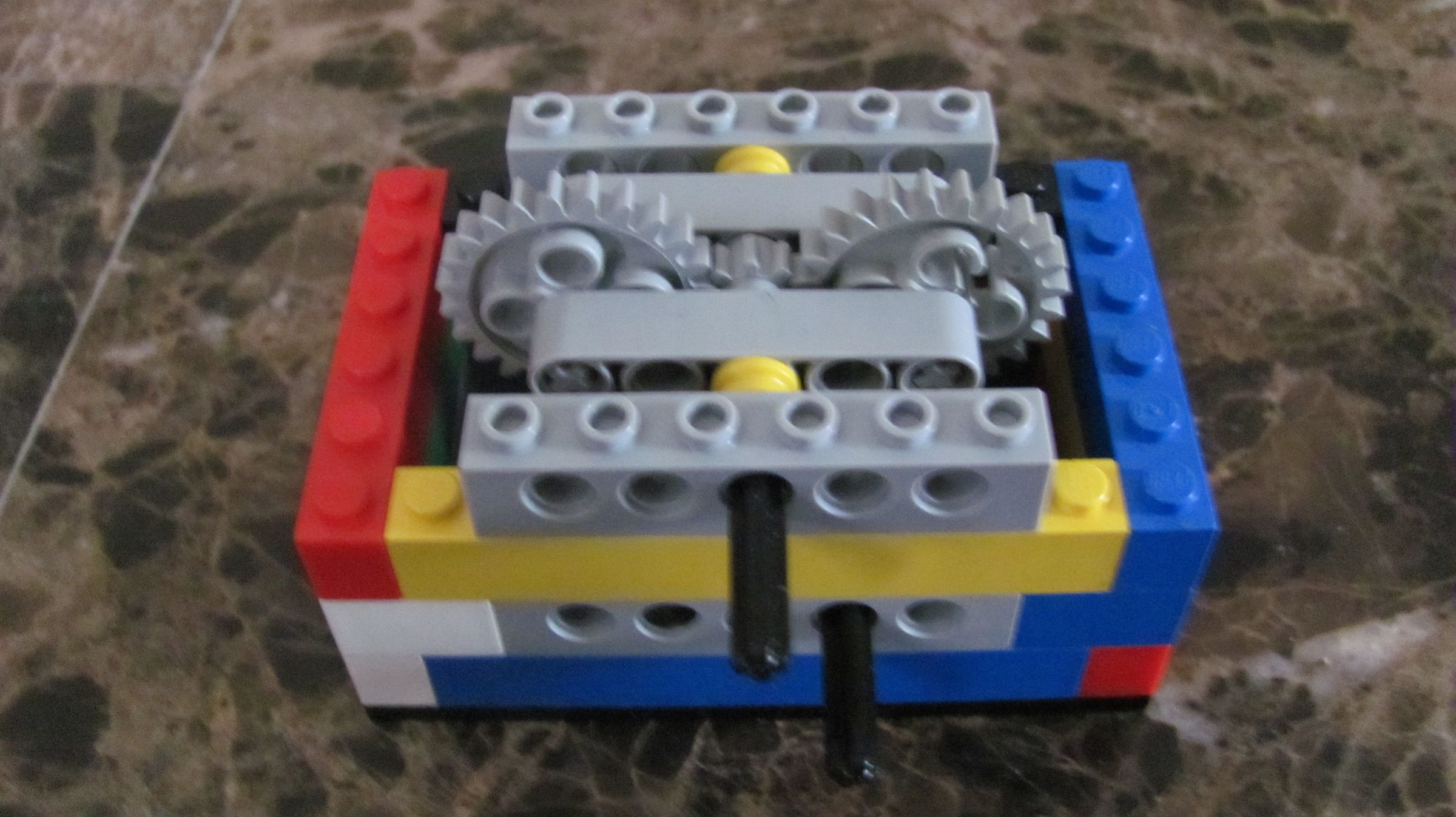LEGO Technic One-Way Gear Mechanism : 3 Steps - Instructables