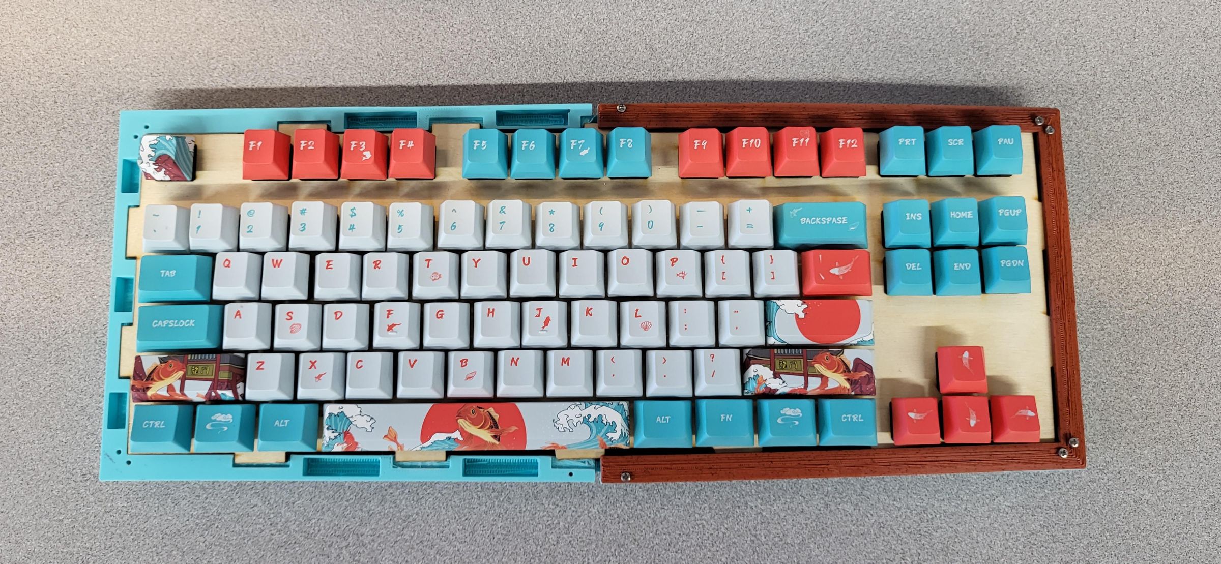KoiBoard - Fully Customizable Mechanical Keyboard With a Koi! : 7 Steps ...