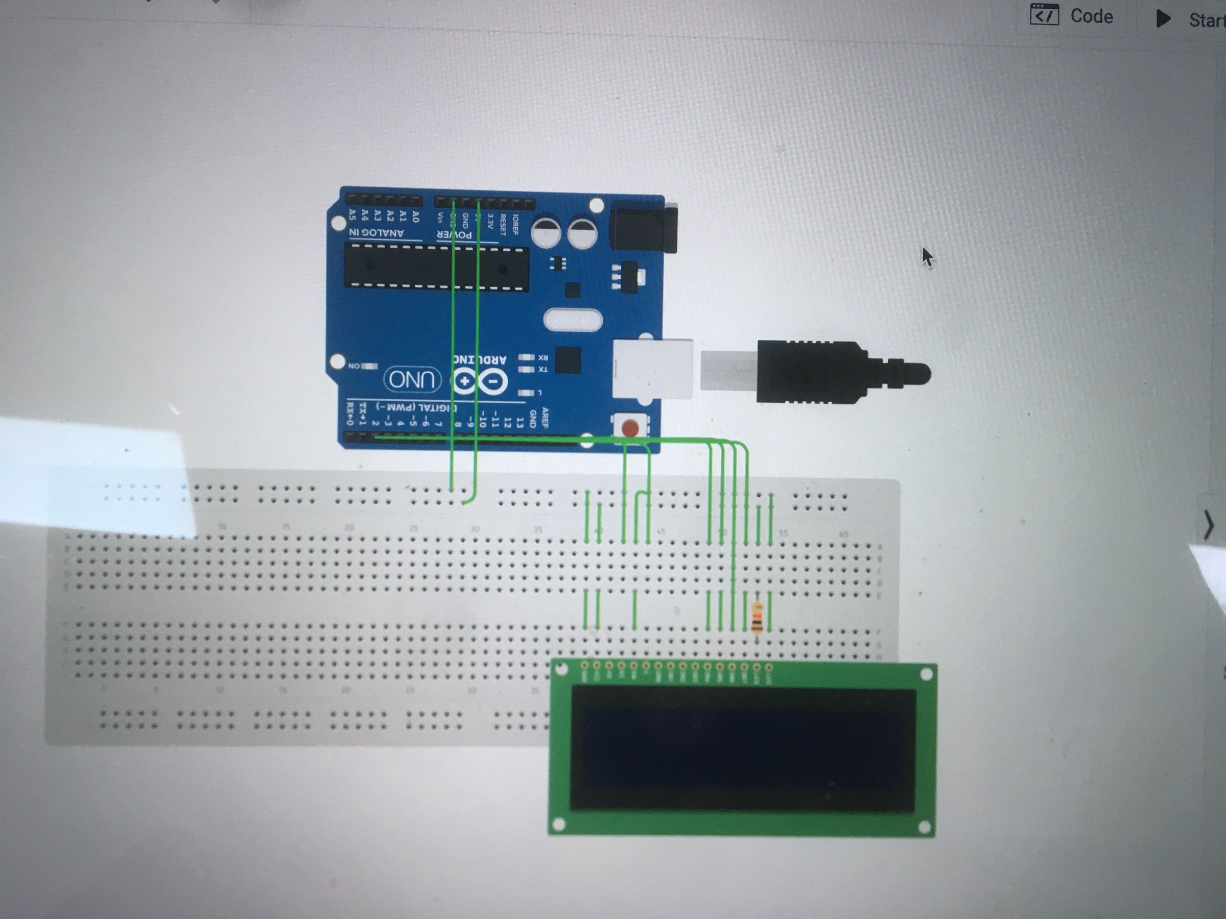DIY Display the Temperature on LCD Screen Using Arduino : 10 Steps ...