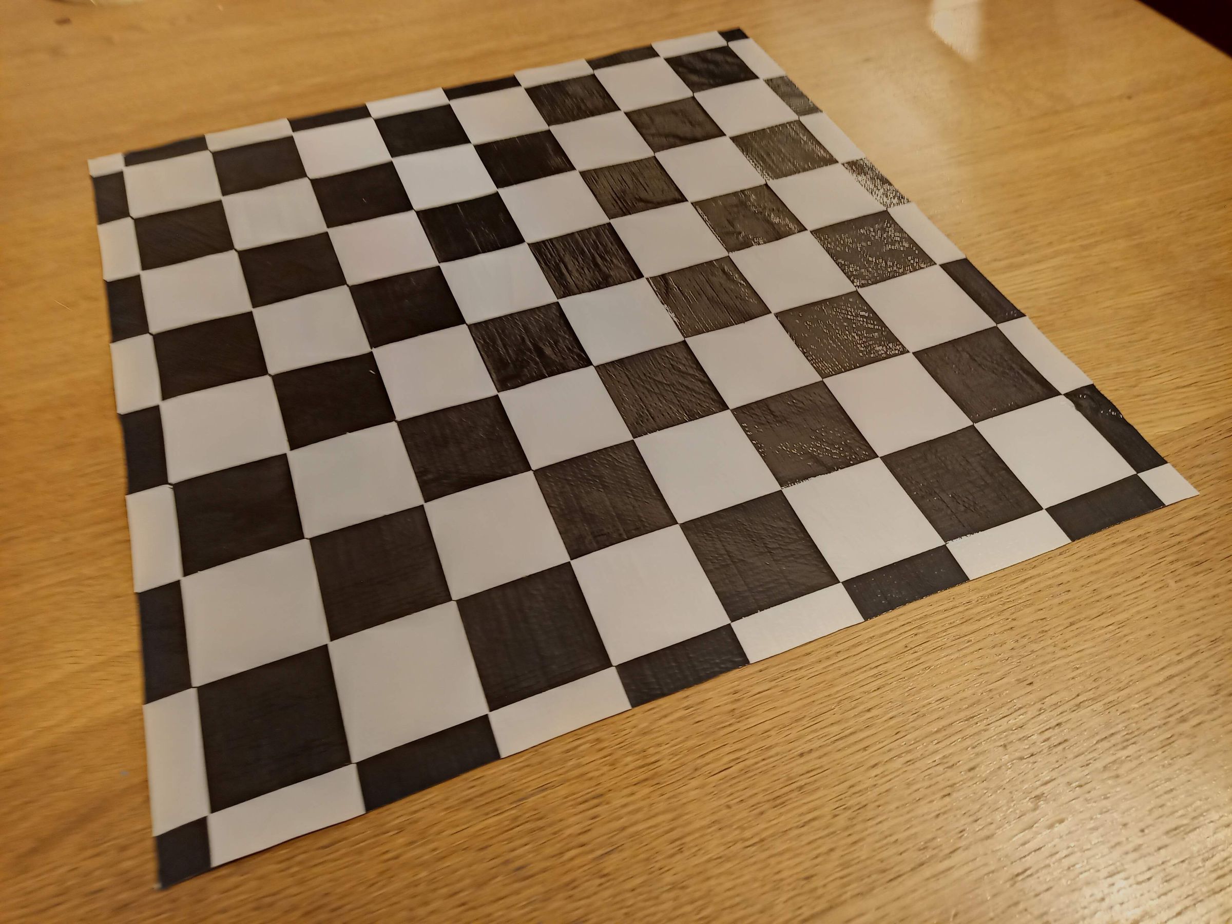 Duct Tape Chess Board Mat : 8 Steps (with Pictures) - Instructables