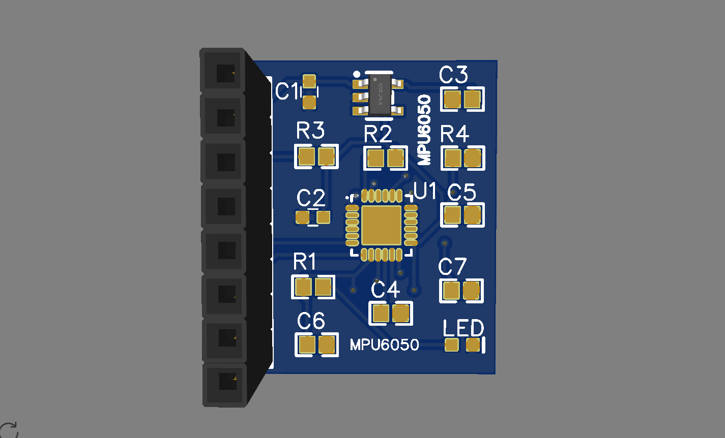 Make Your Own MPU6050 Gyro Sensor : 7 Steps - Instructables