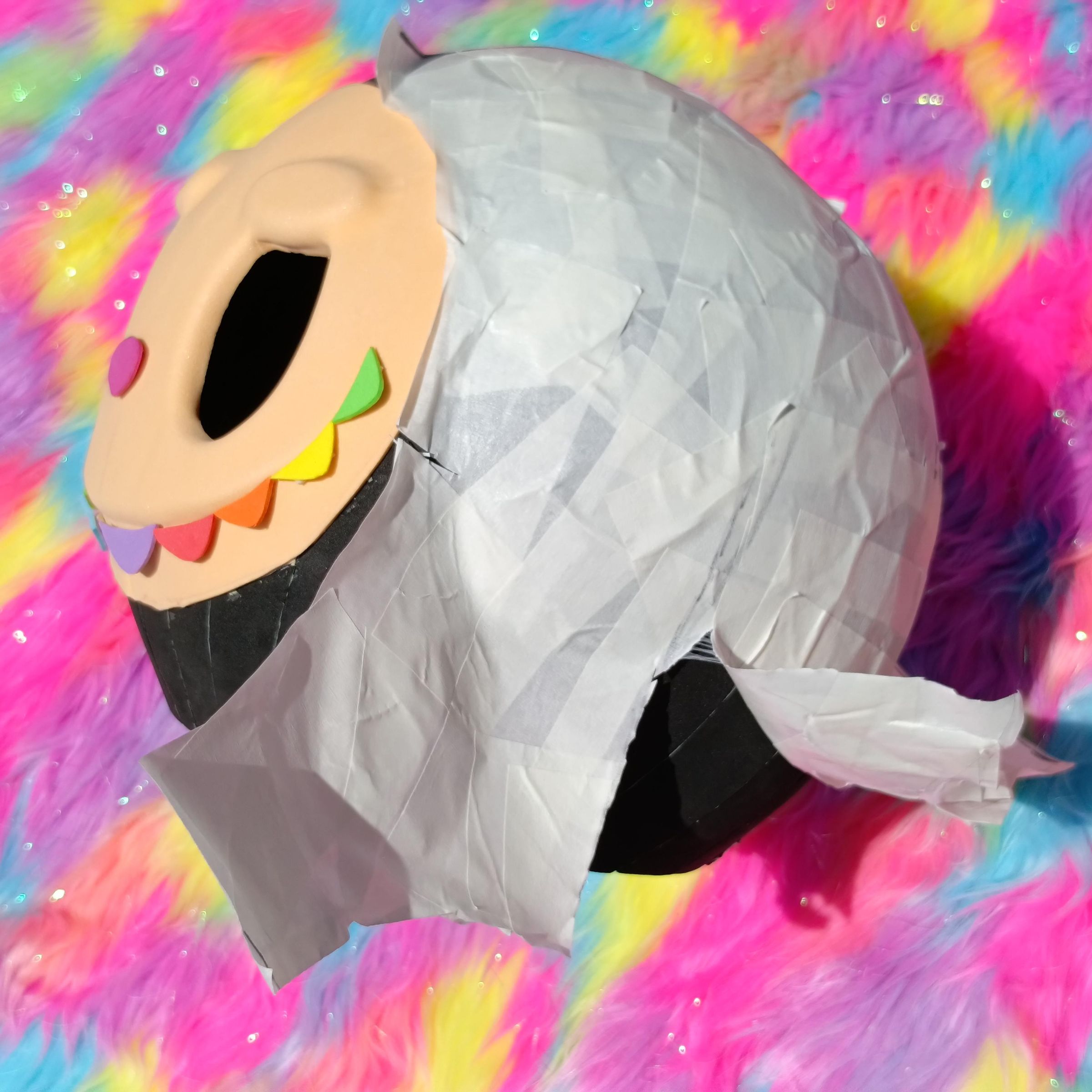 Rainbow Labubu Mask : 37 Steps (with Pictures) - Instructables