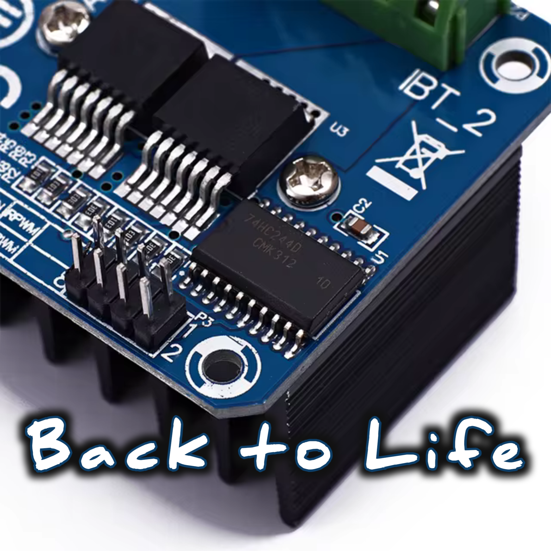 How I Fixed My Burnt BTS7960 Motor Driver and Brought It Back to Life ...