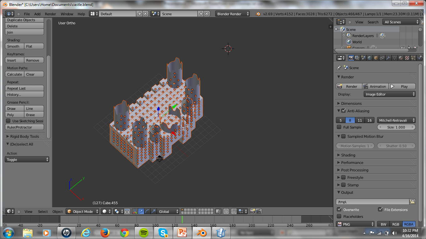 Designing a 3d Castle on Blender : 15 Steps - Instructables