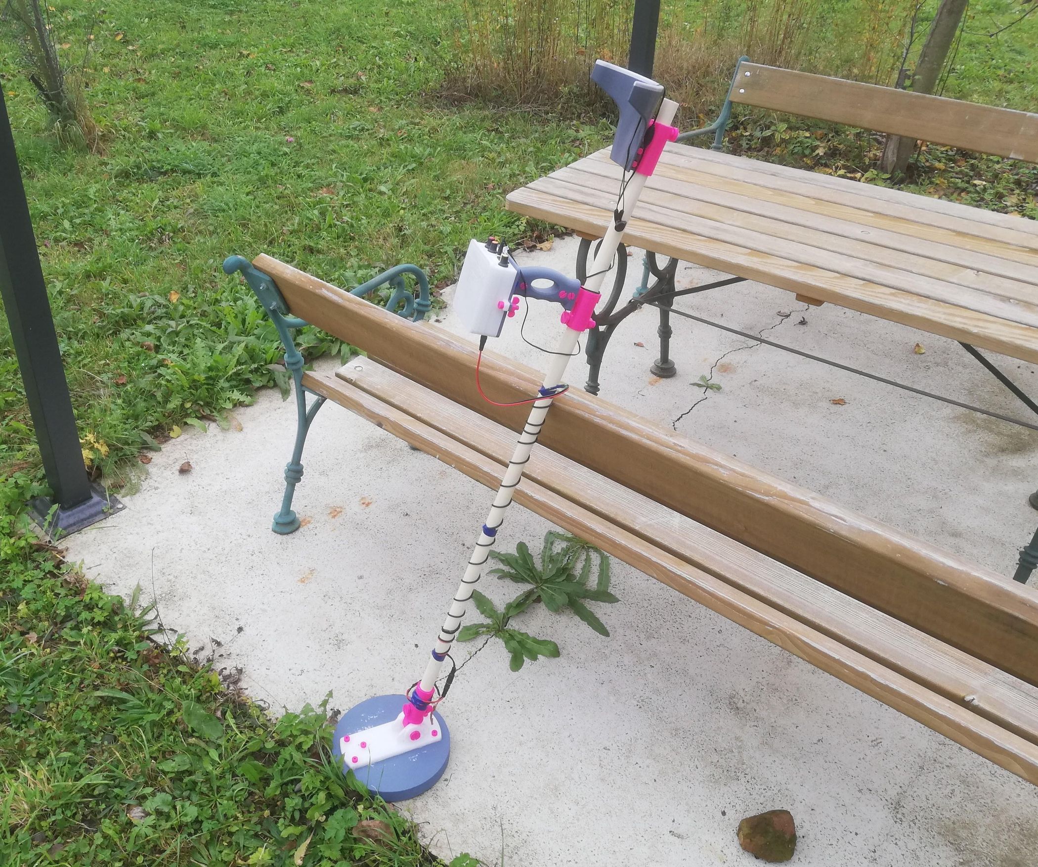 DIY Pirate Metal Detector | Almost Fully 3d Printable : 13 Steps (with ...